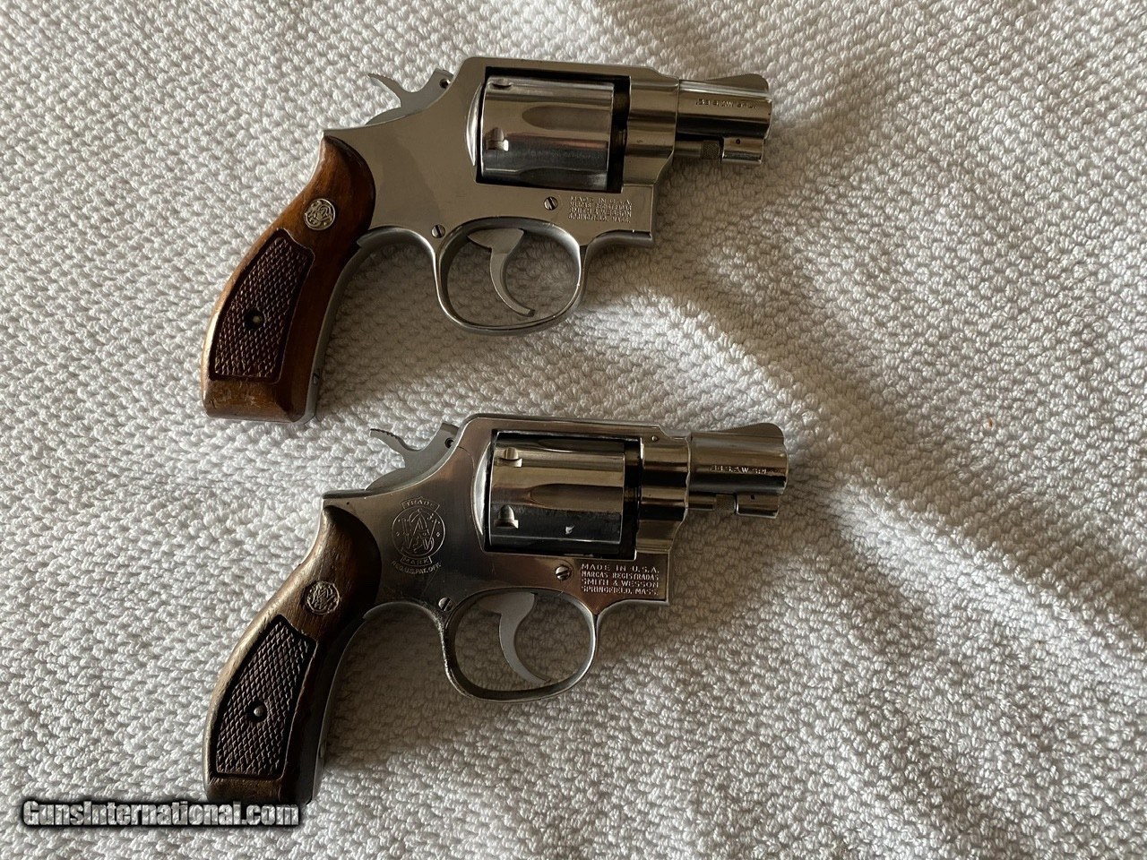 S&W 64-2 snubbies, lot 2 revolvers