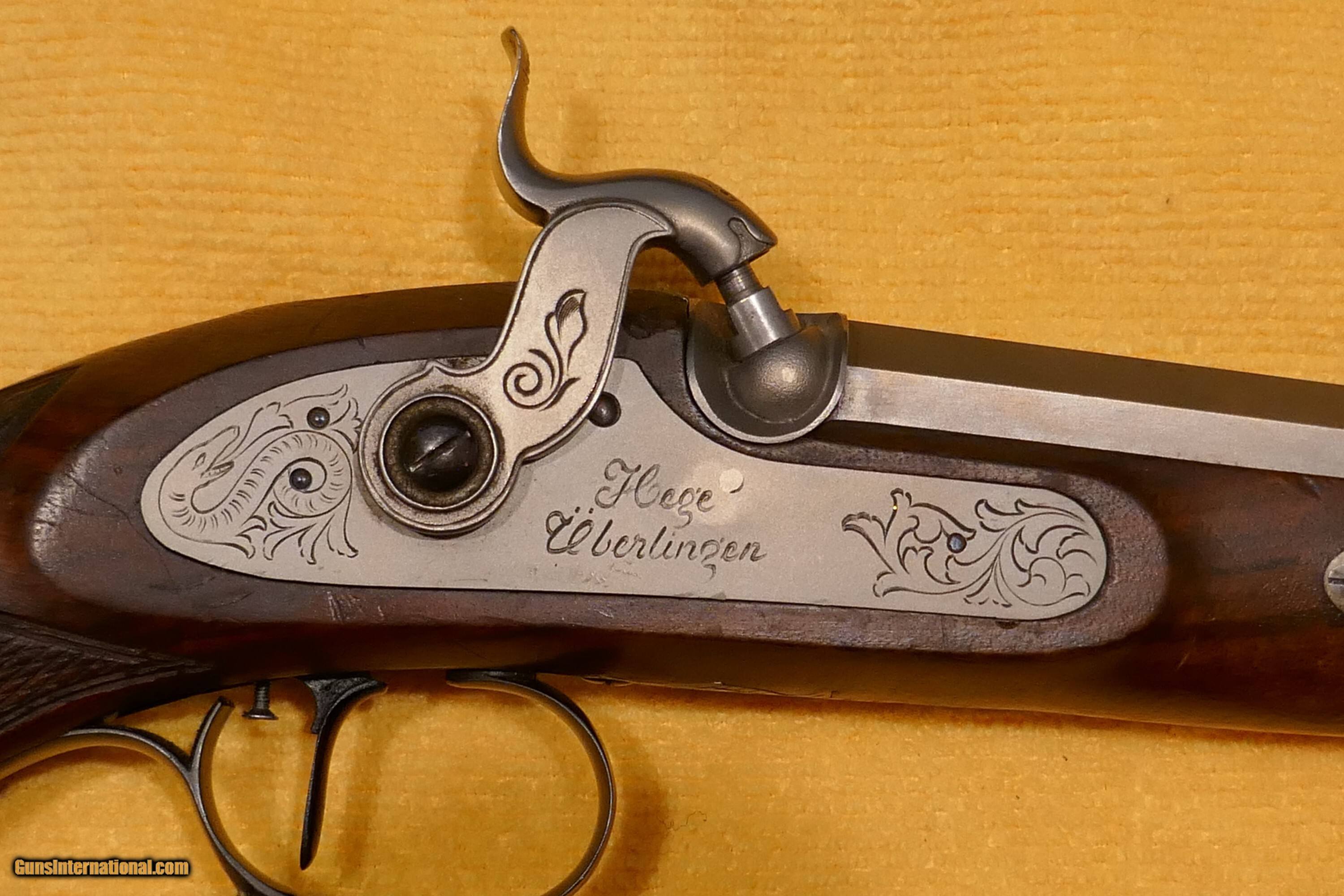 Siber A Lausanne Percussion Target Pistol for sale