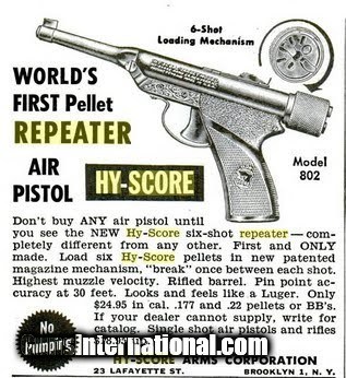 Hy-Score air pistol .177