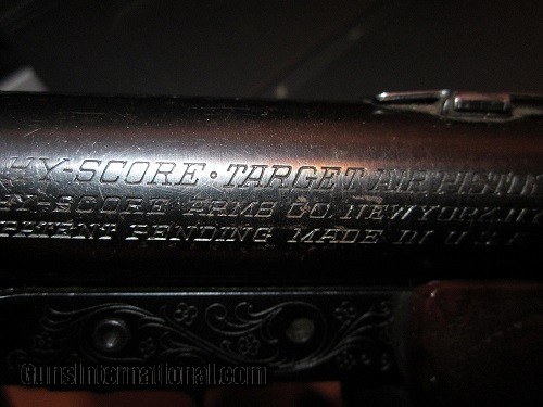 Hy-Score air pistol .177