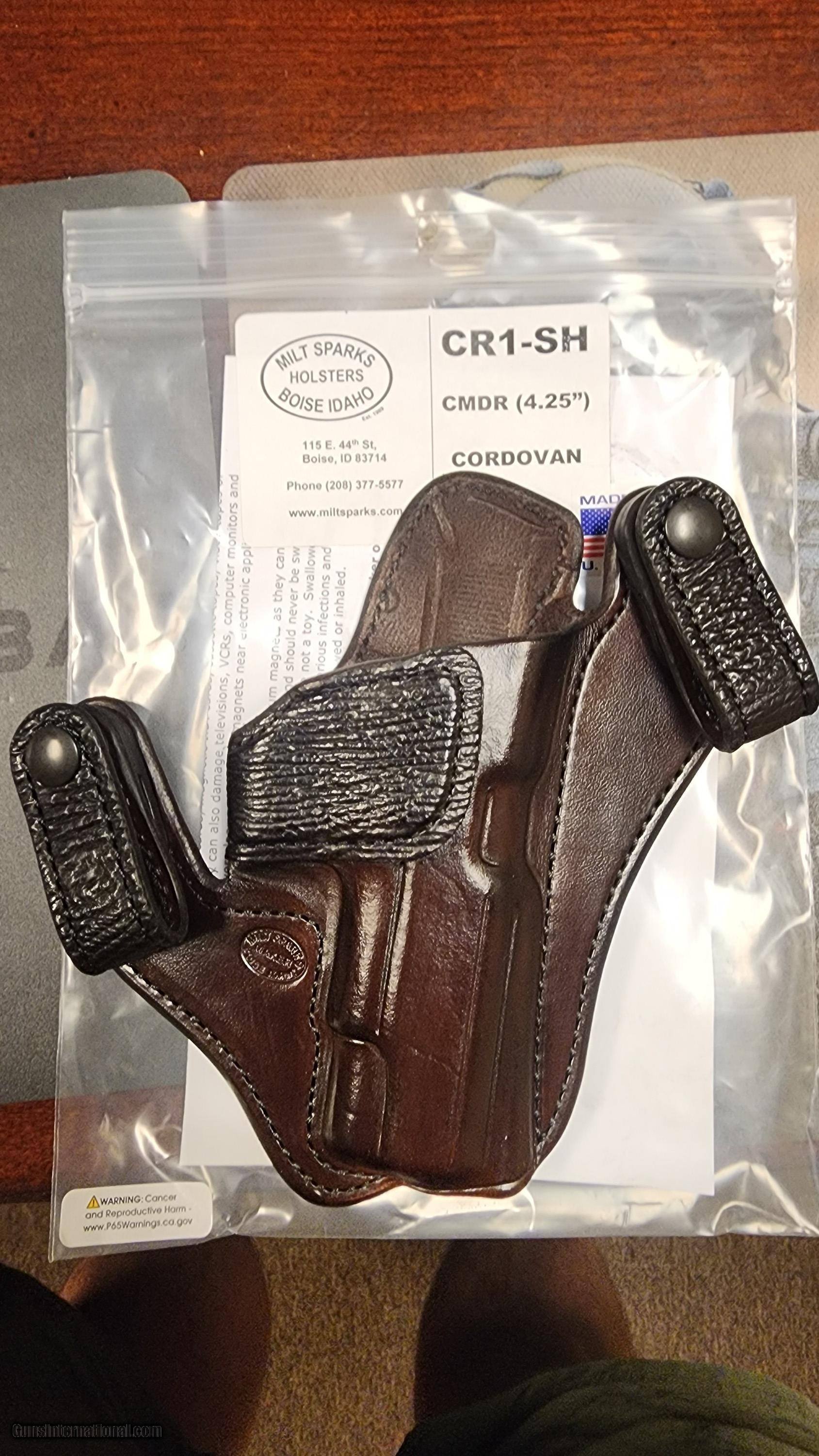Milt Sparks Criterion Commander Shark Trim Cordovan