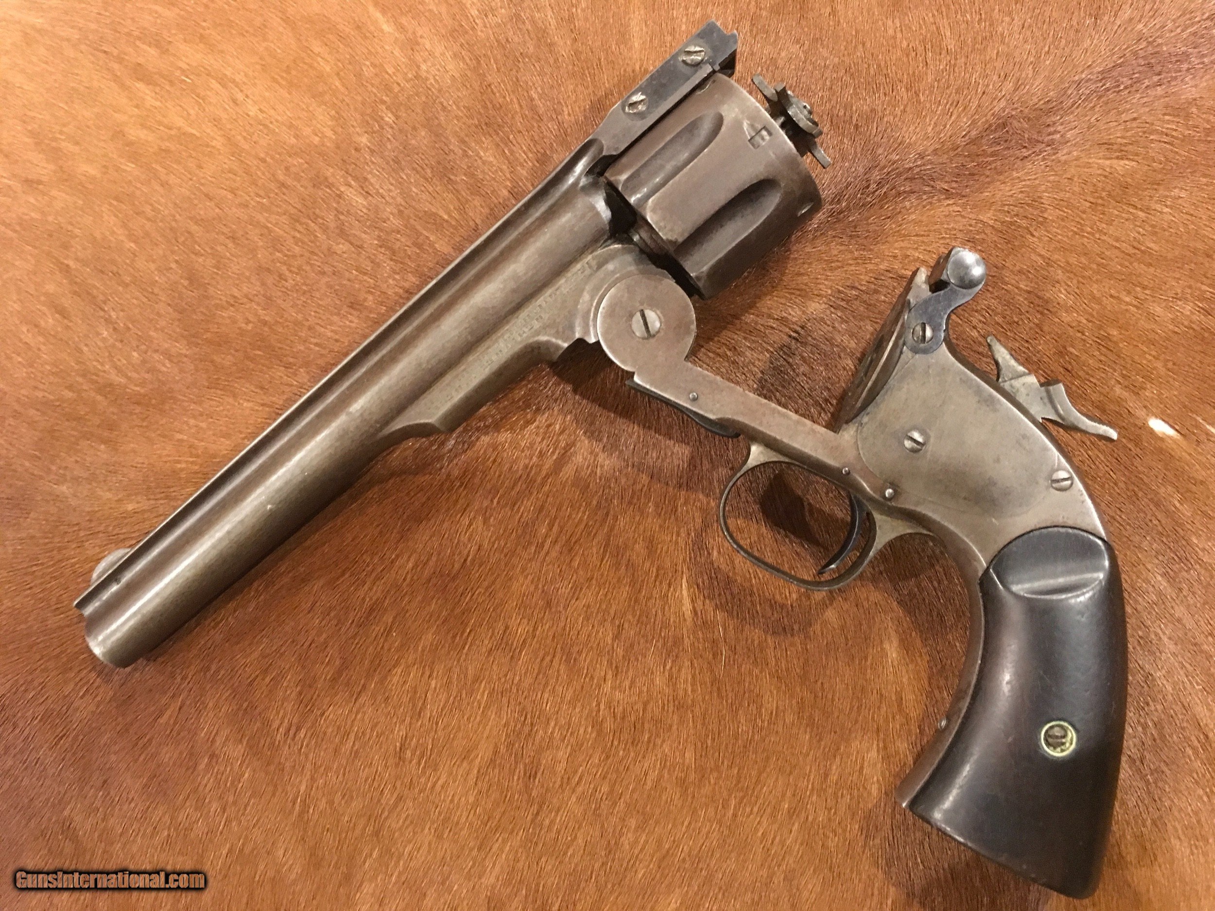 Smith & Wesson Second Model Schofield Revolver 1876 Antique