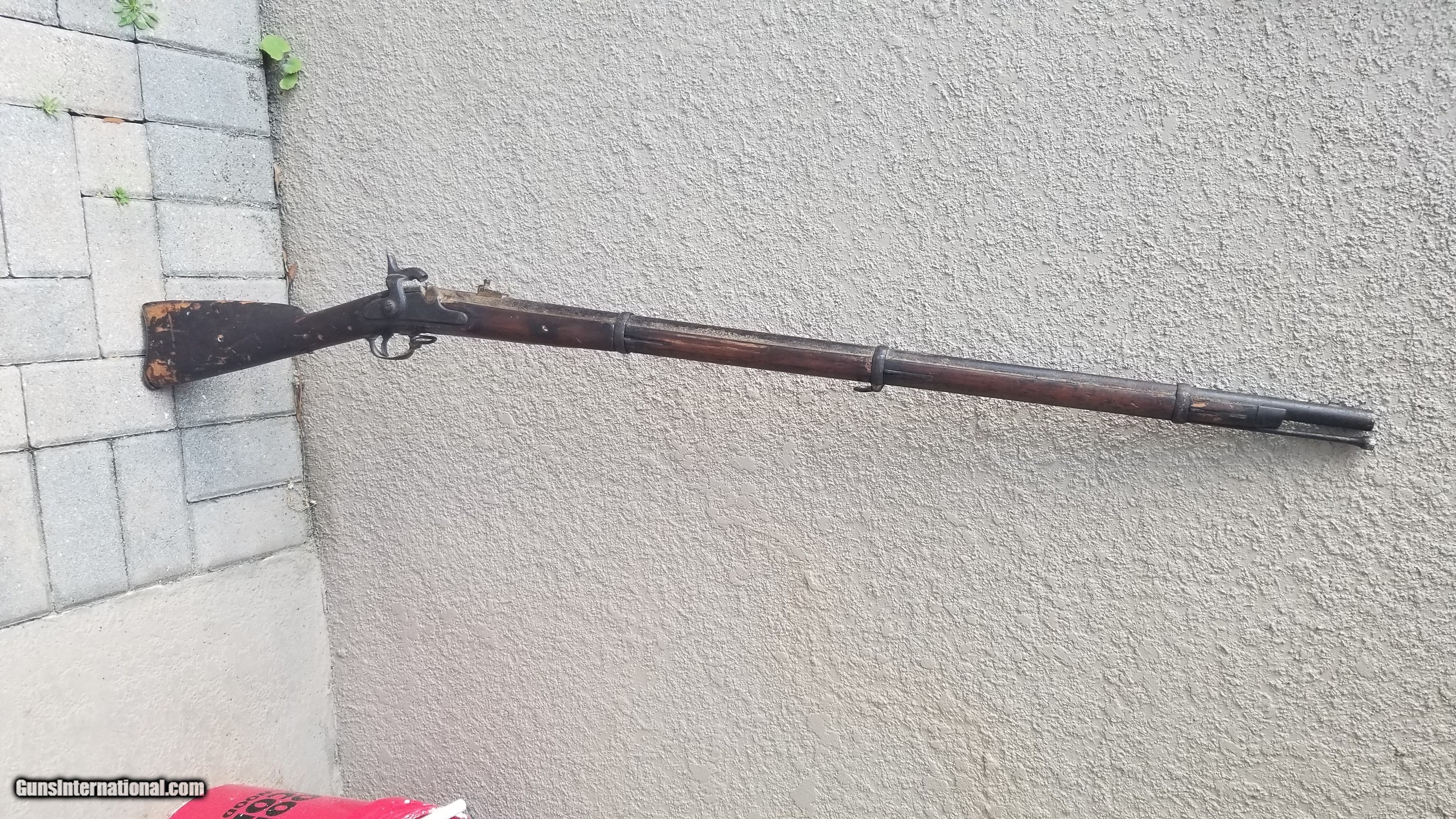 1862 CIVIL WAR Antique SPRINGFIELD ARMORY Model 1862 Rifle-Musket ...
