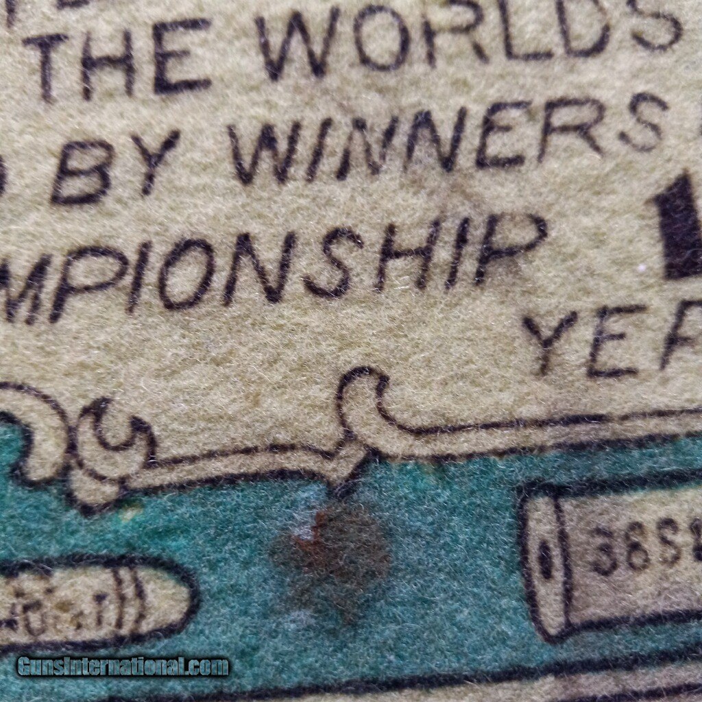 Vintage Peter's Cartridges Counter Felt