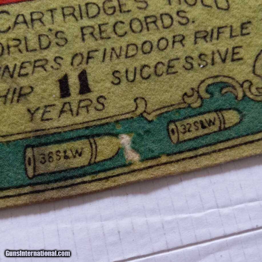 Vintage Peter's Cartridges Counter Felt