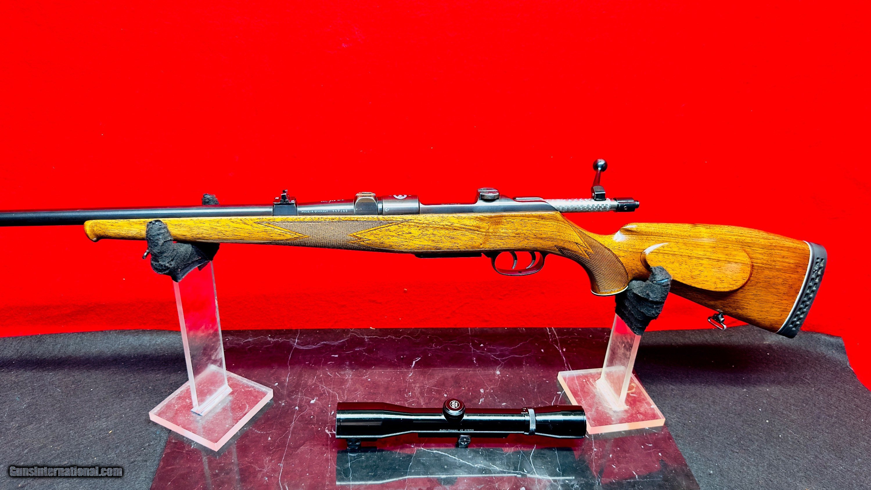 AWESOME! Premium German 1968 KRICO Model - 600 Hunting .243win W ...