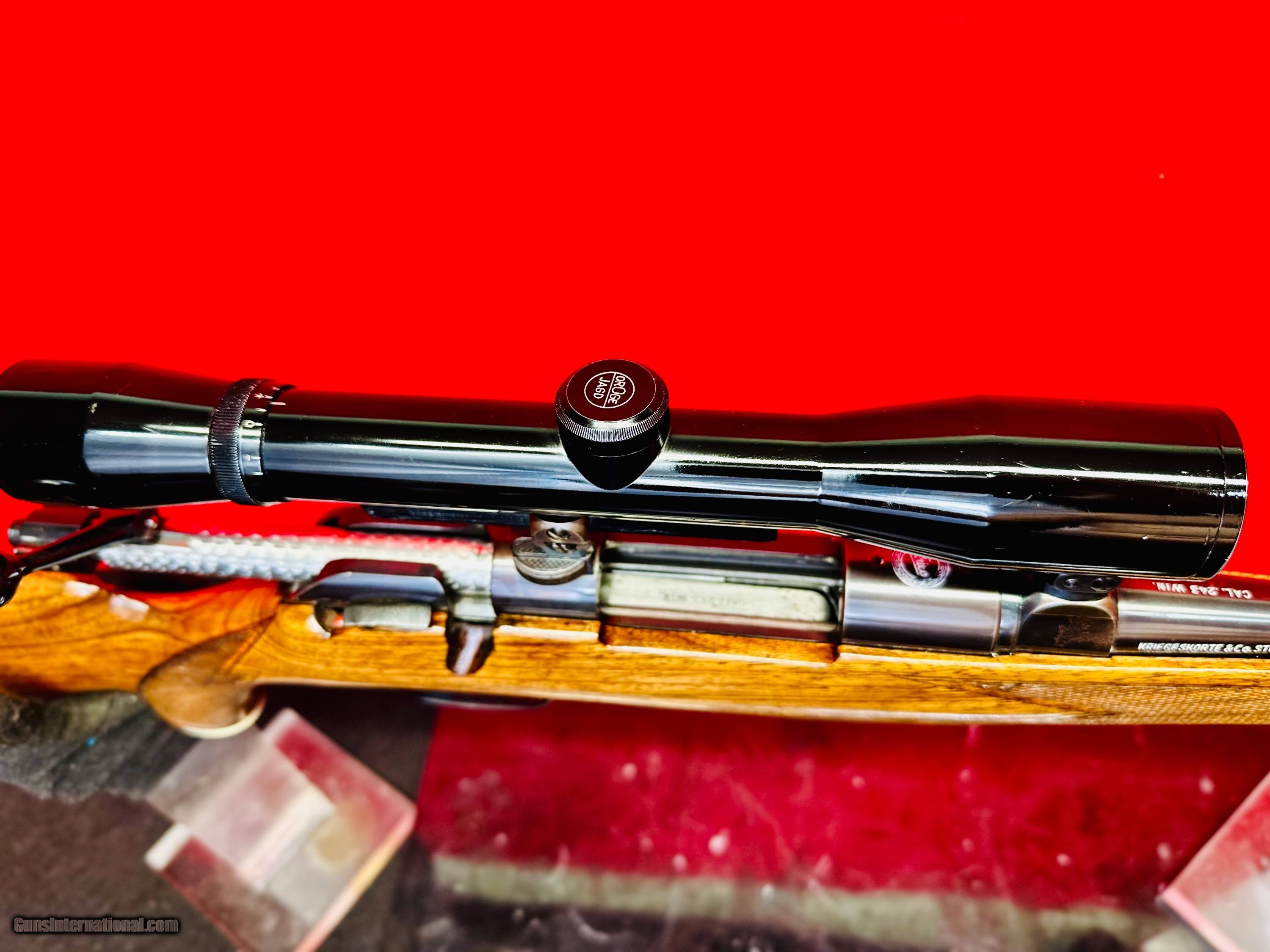 AWESOME! Premium German 1968 KRICO Model - 600 Hunting .243win W ...