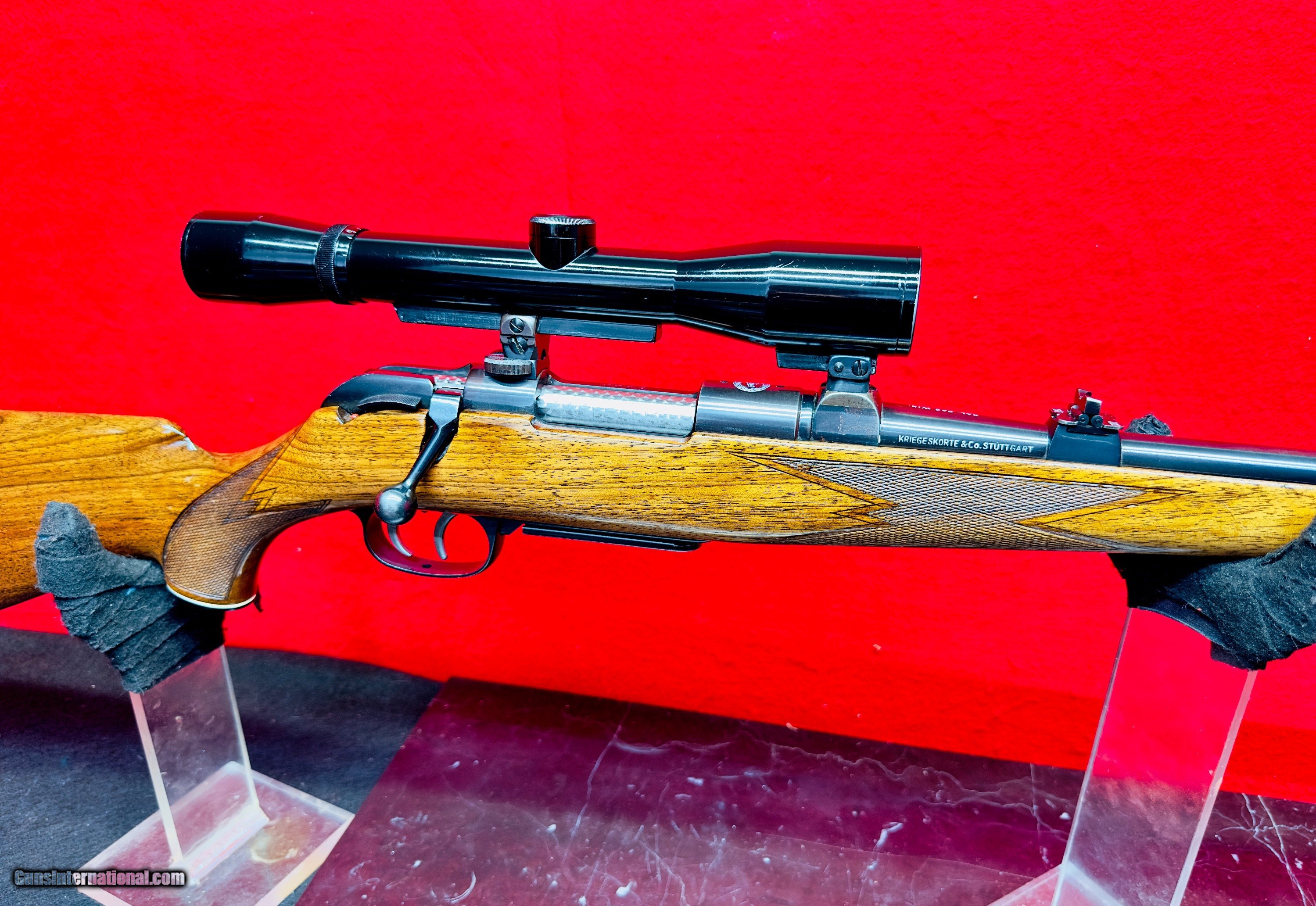 AWESOME! Premium German 1968 KRICO Model - 600 Hunting .243win W ...