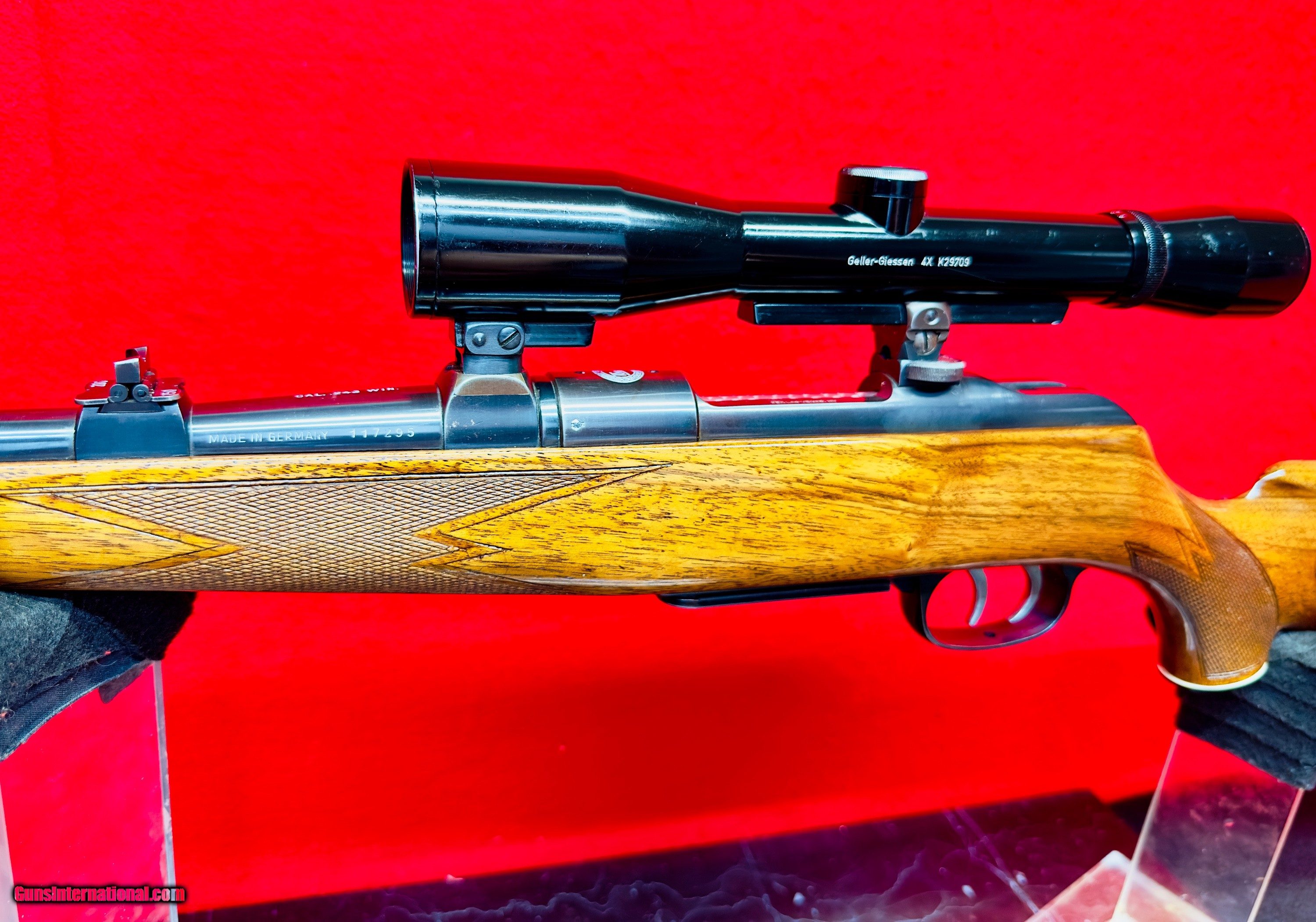 AWESOME! Premium German 1968 KRICO Model - 600 Hunting .243win W ...