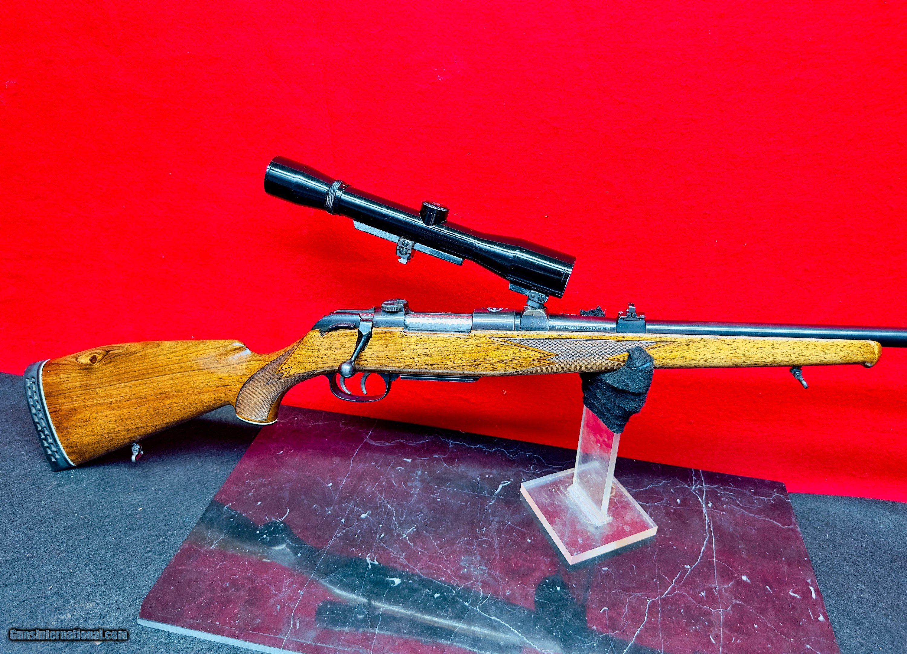 AWESOME! Premium German 1968 KRICO Model - 600 Hunting .243win W ...