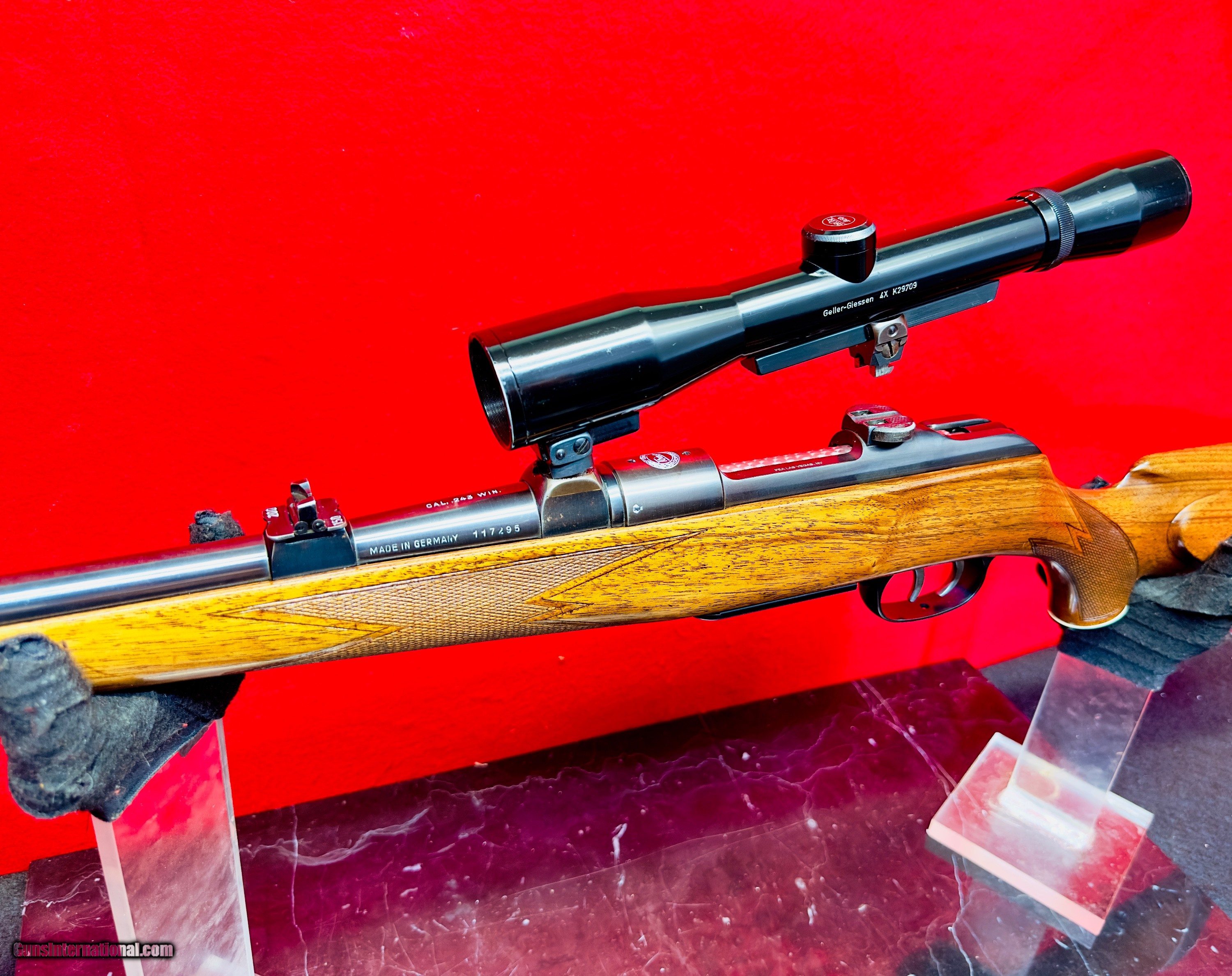 AWESOME! Premium German 1968 KRICO Model - 600 Hunting .243win W ...