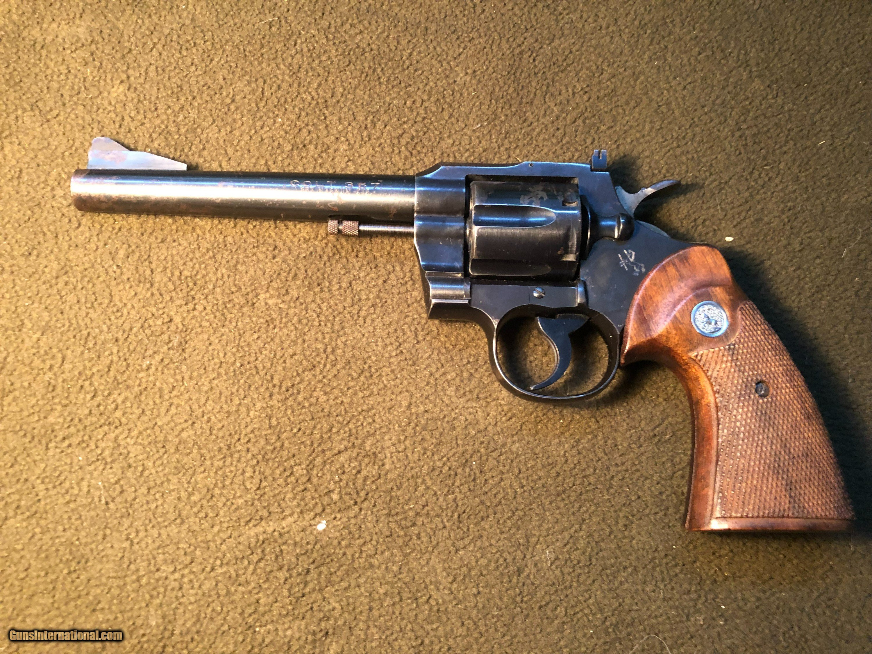 RARE COLT PROTOTYPE COLT POLICE POSITIVE .357 PROTOTYPE DOUBLE ACTION ...