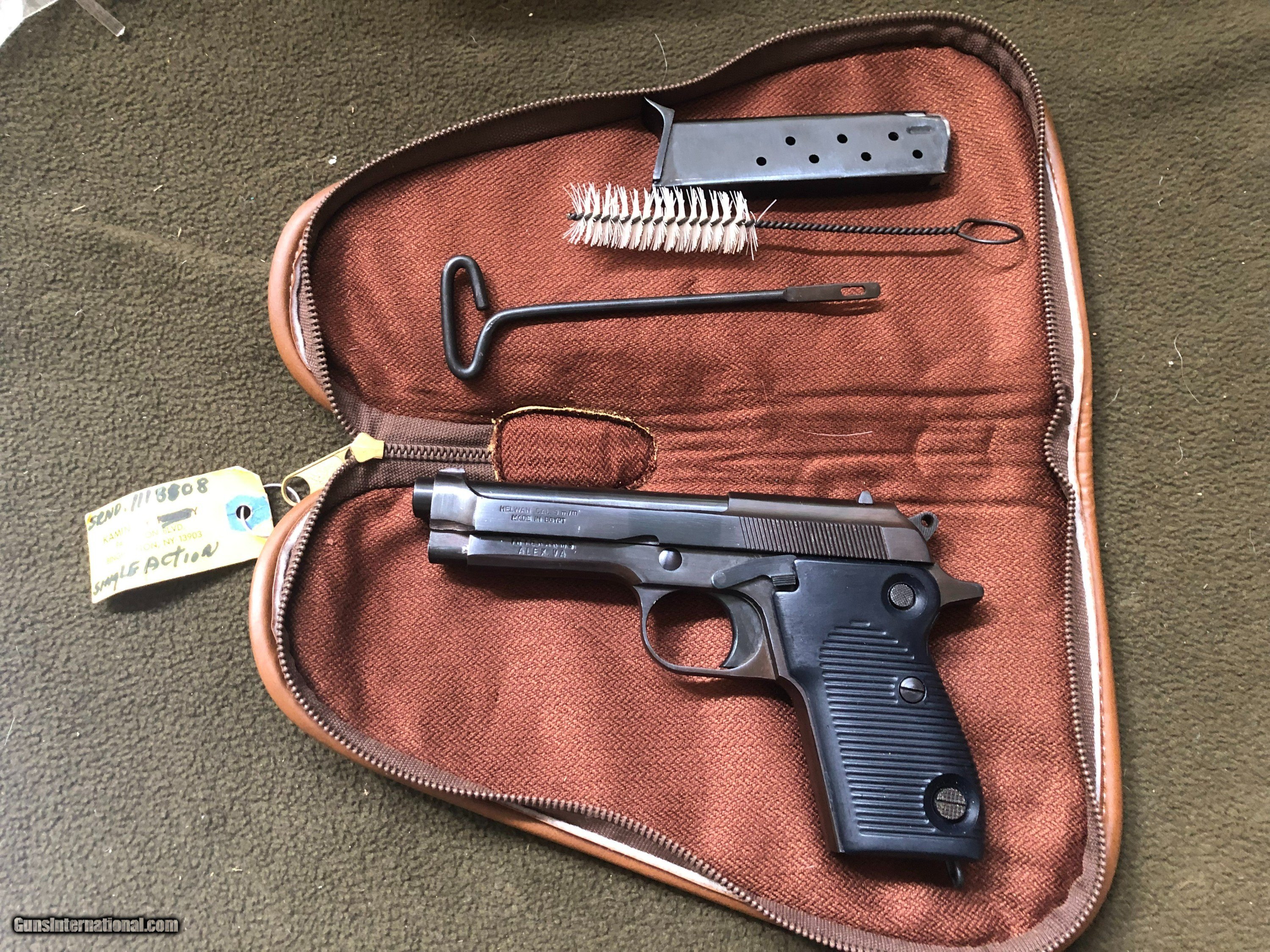 HELWAN BRIGADIER 9mm SEMI-AUTOMATIC PISTOL