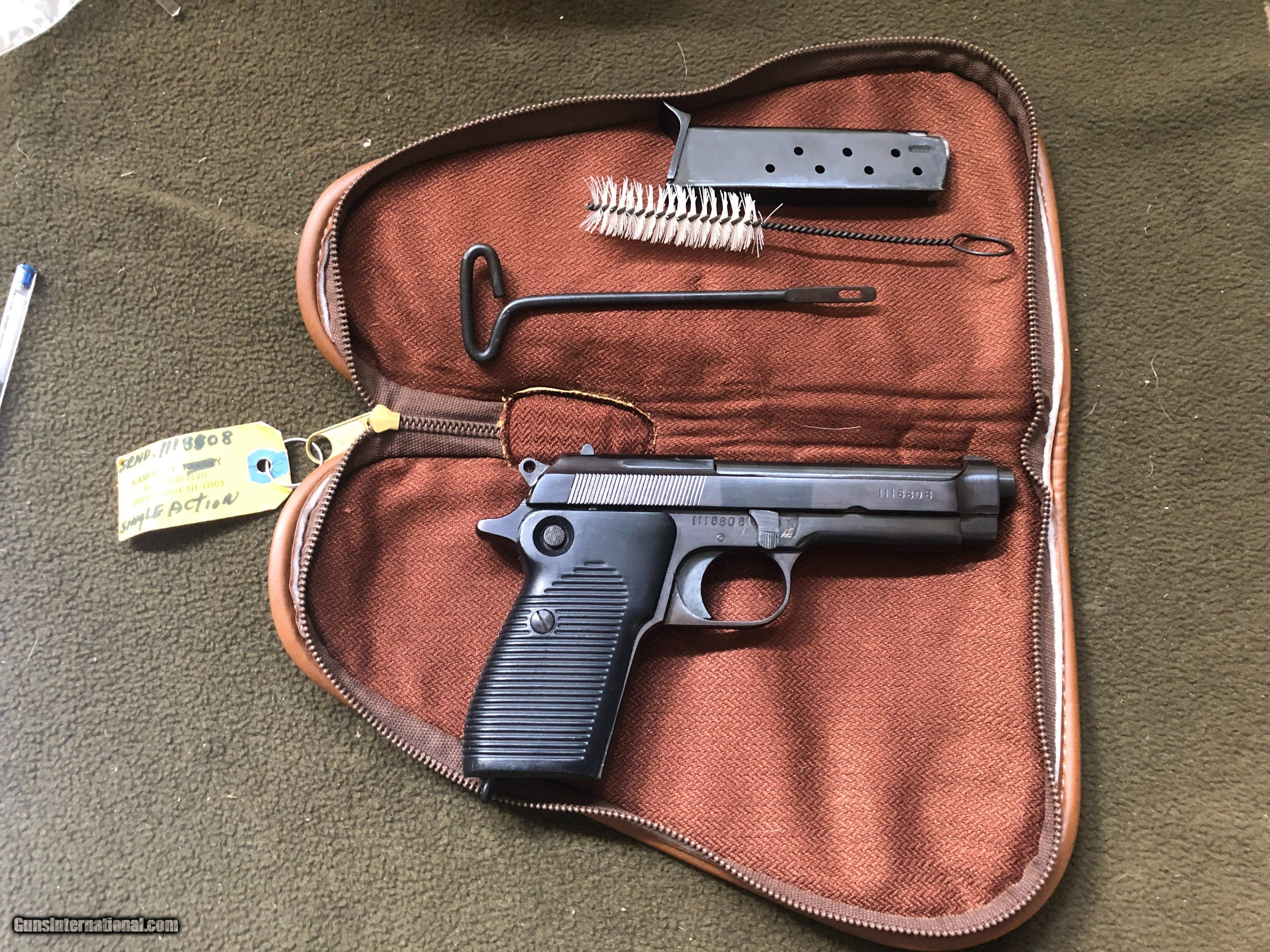 HELWAN BRIGADIER 9mm SEMI-AUTOMATIC PISTOL
