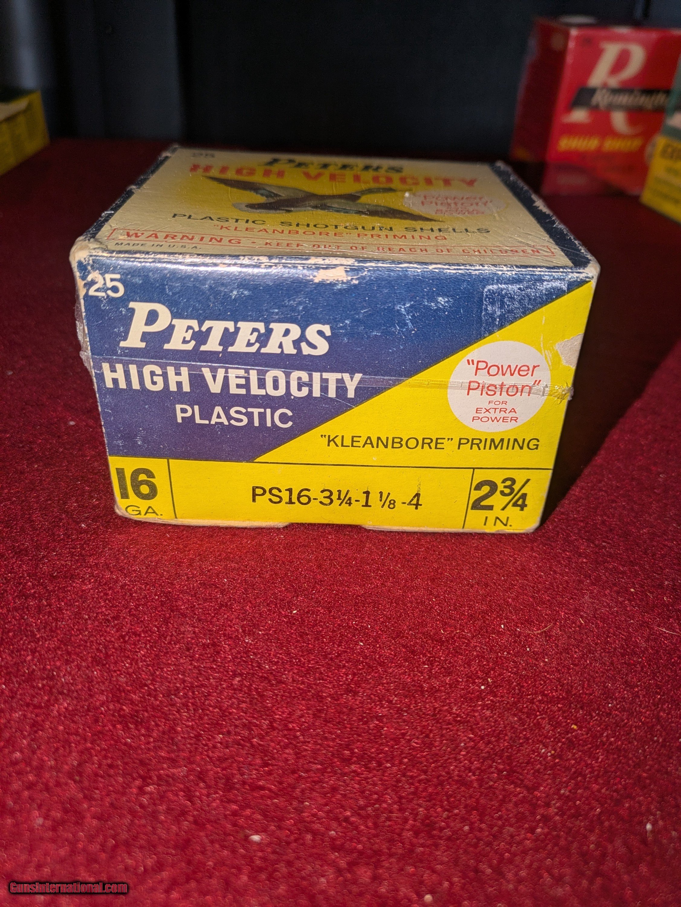 PETERS HIGH VELOCITY 16 GAUGE MALLARD BOX