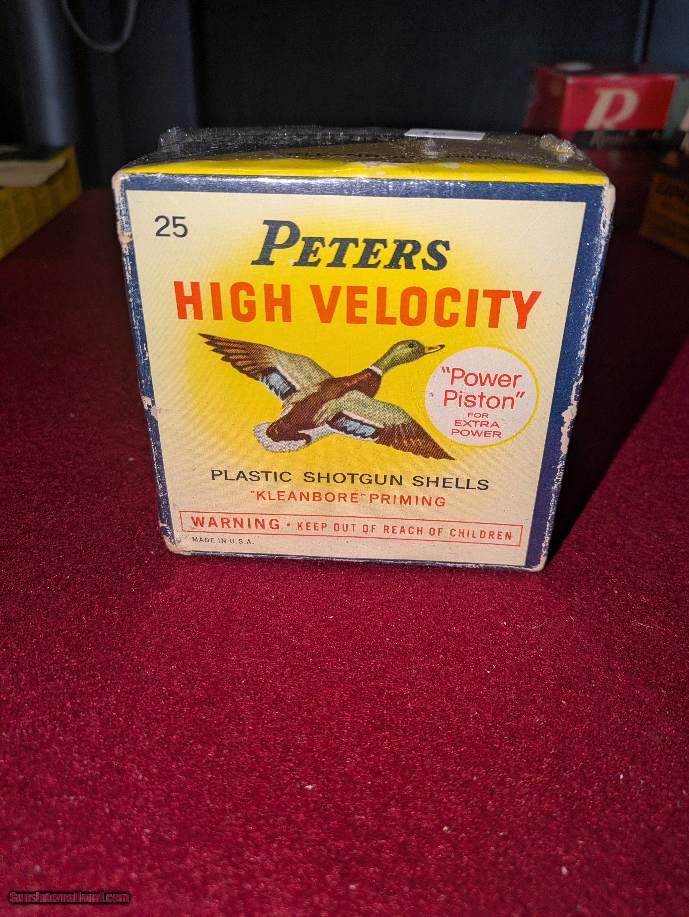 PETERS HIGH VELOCITY 16 GAUGE MALLARD BOX