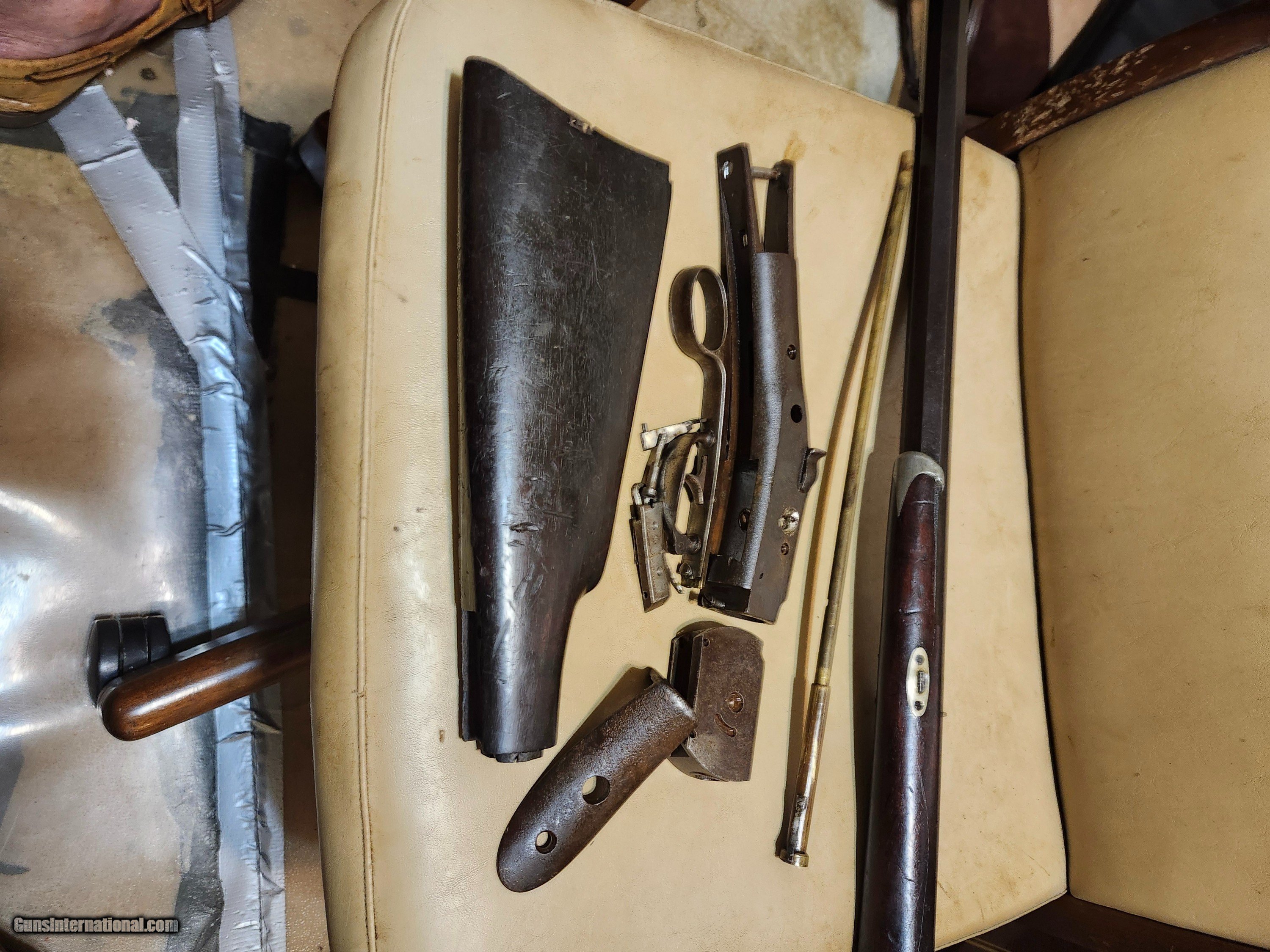 perry sporting rifle .50 caliber