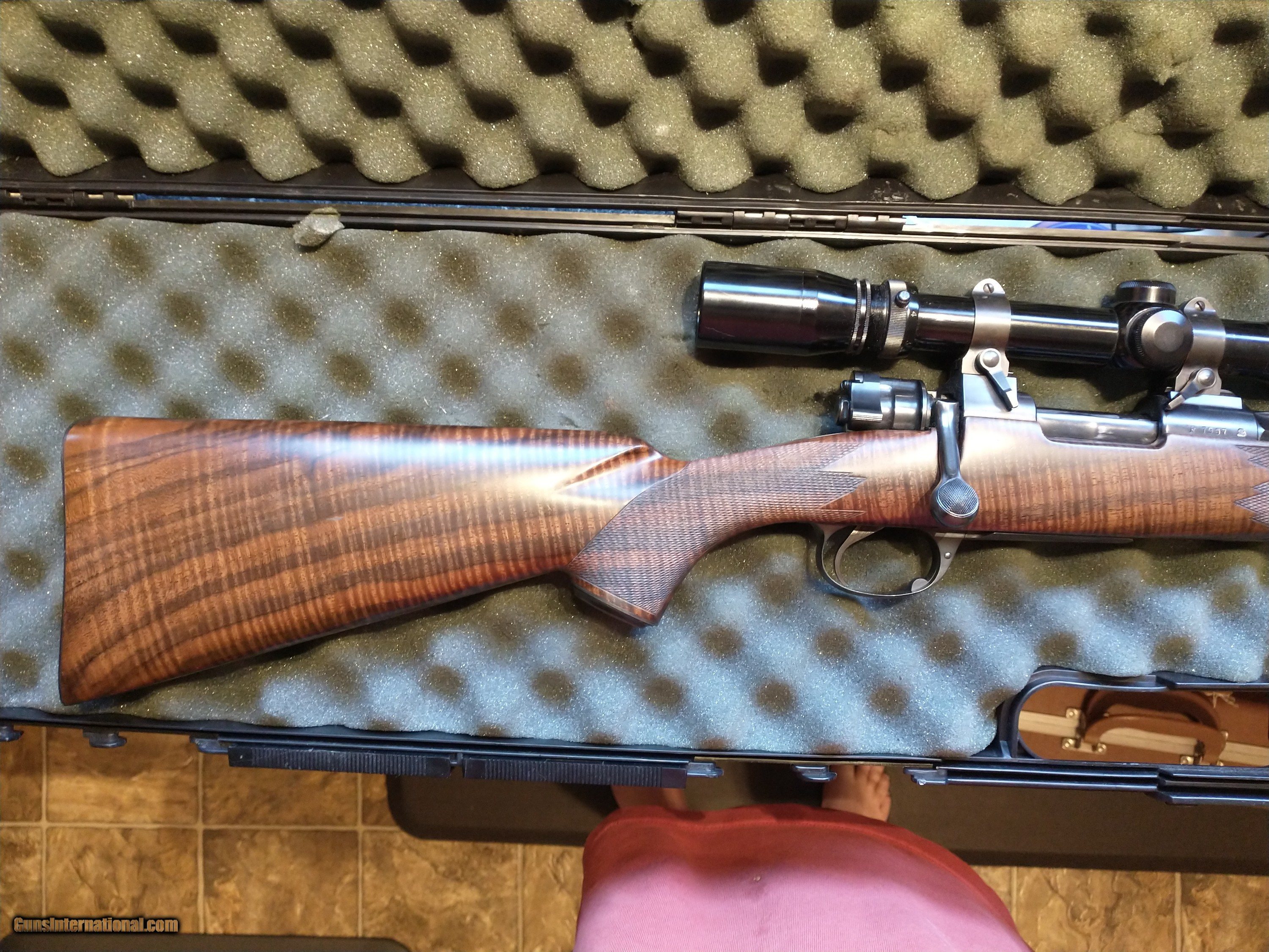 .30 Cal wildcat/reloader. 1909 Argentine Mauser Action. Octagon Barrel ...