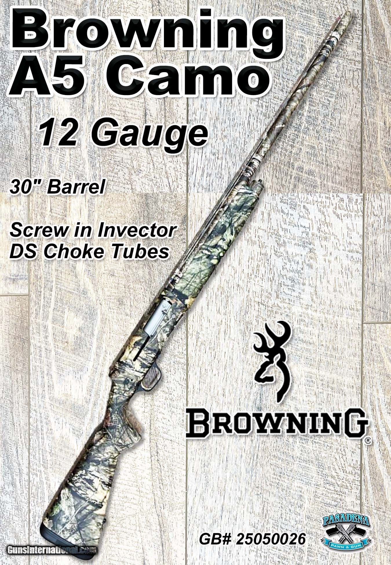 Browning A5 Camo 12g for sale