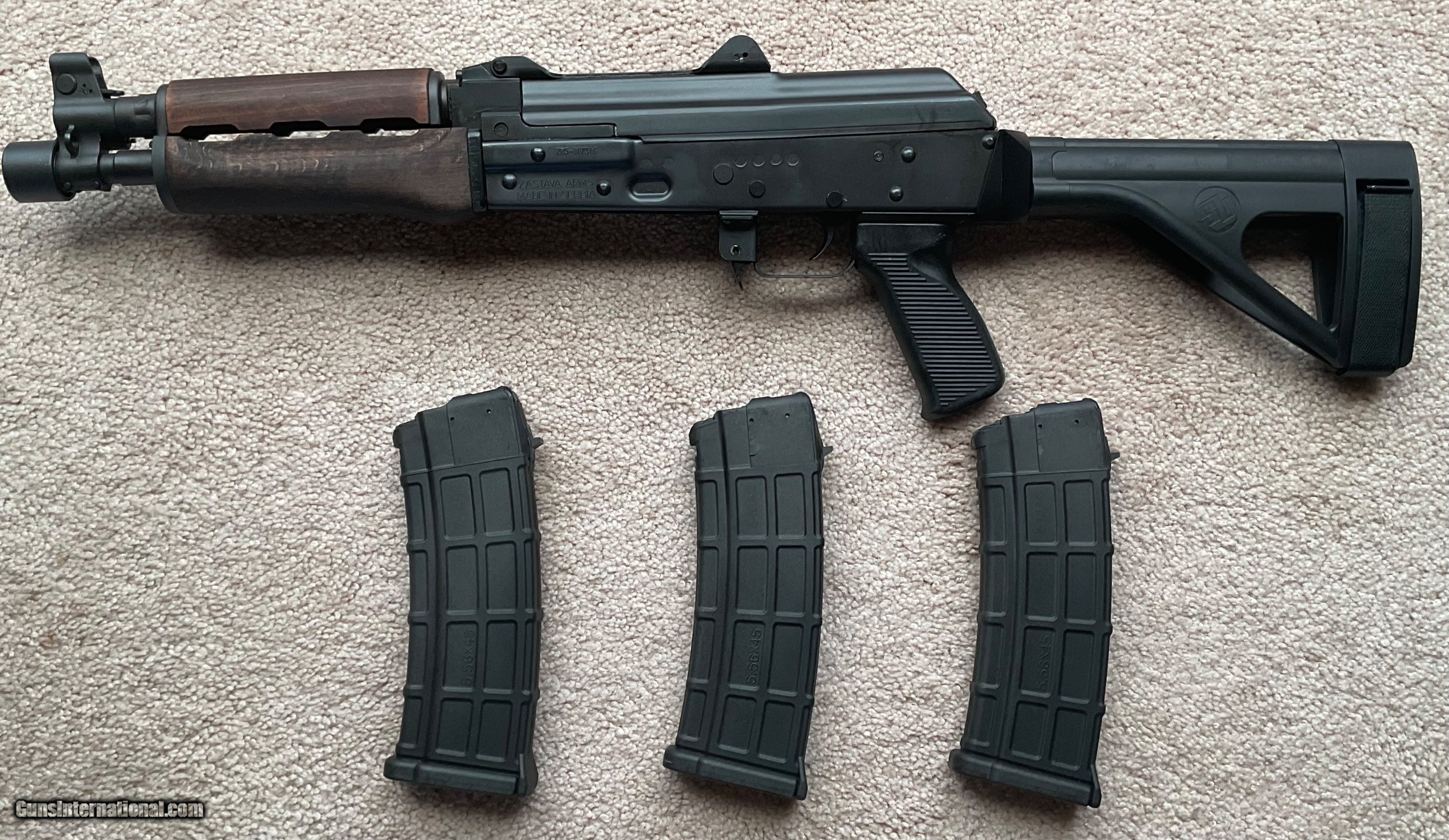 Zastava ZPAP85 10 inch barrel Pistol for sale