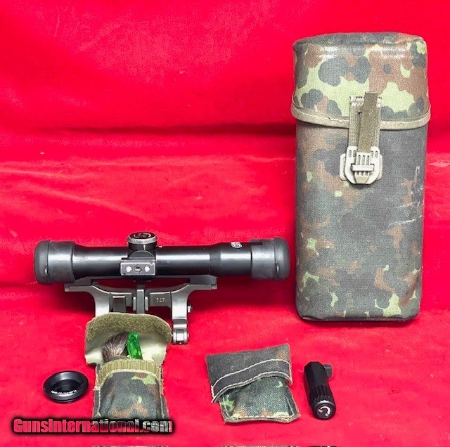 Hendsoldt 4 x 24 Scope & Factory German HK Claw Mount With Illuminator ...