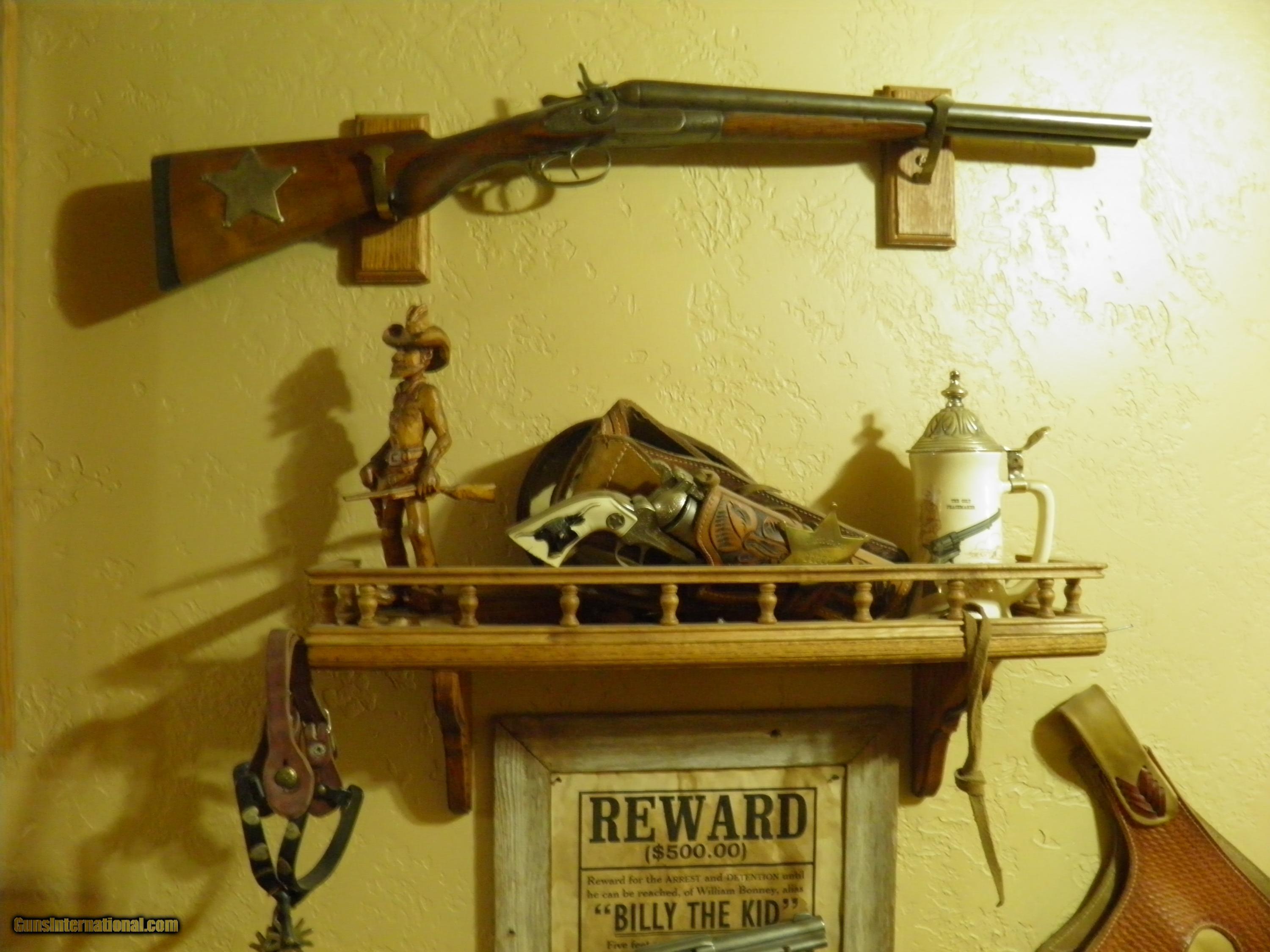 STAGE COACH SIDE BY SIDE DOUBLE BARREL EXPOSED HAMMER SHOTGUNS