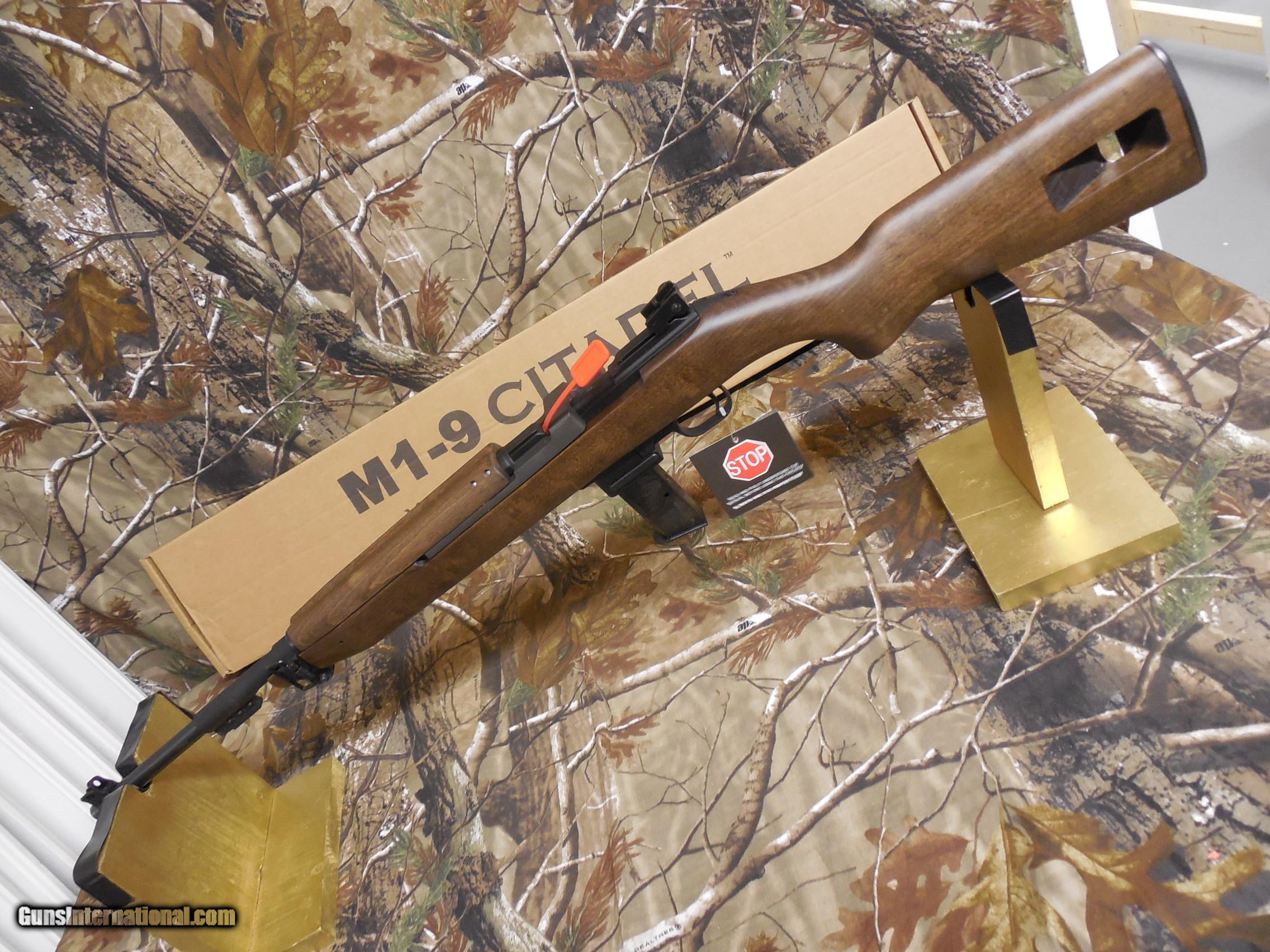 CHIAPPA M1- 9-MM CARBINE, 2- 10 ROUND MAGS. USES BERETTA TYPE MAGAZINES ...