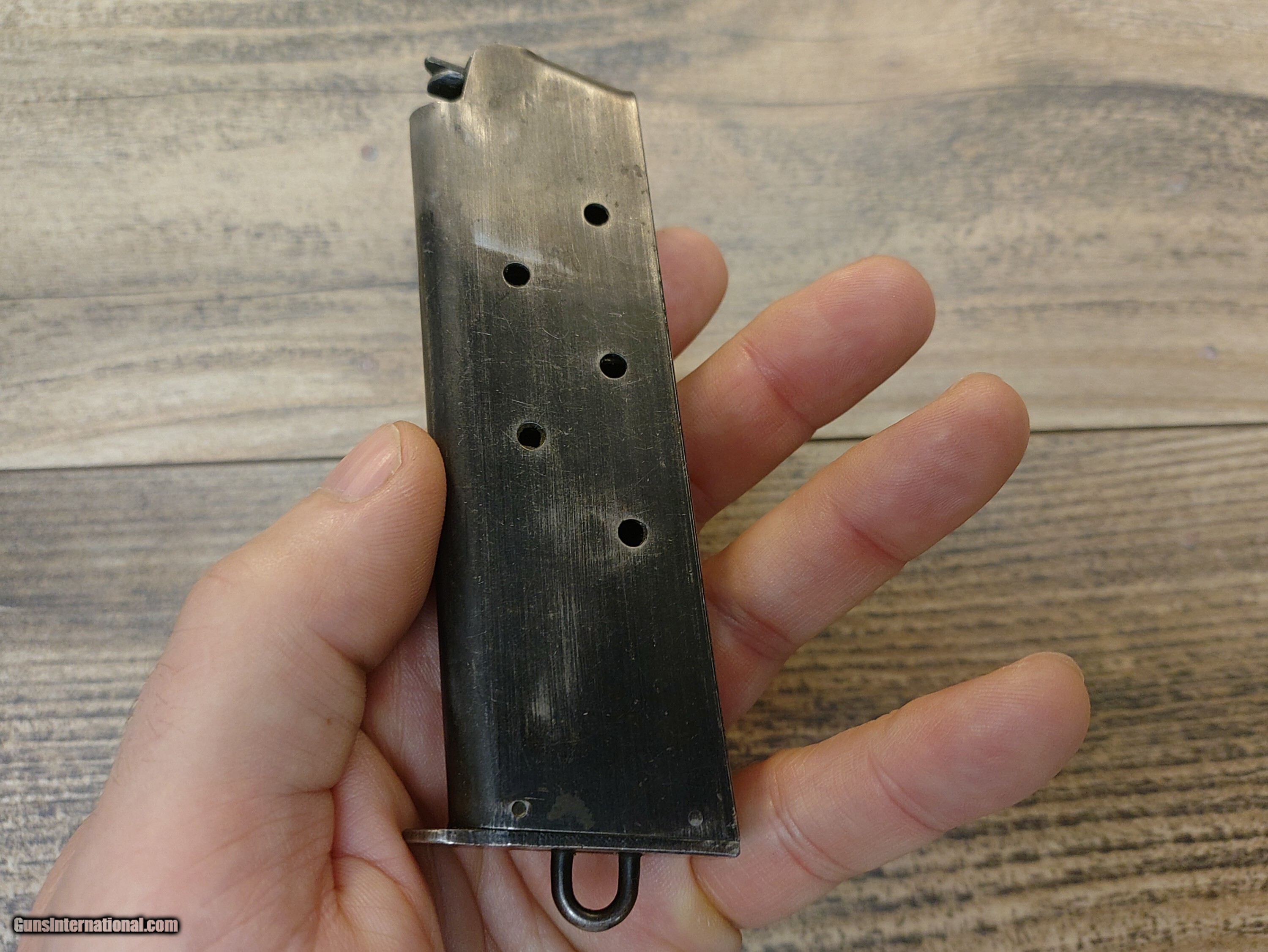 Early Colt 1911 Exposed Base Two-Tone 45 ACP Magazine for sale