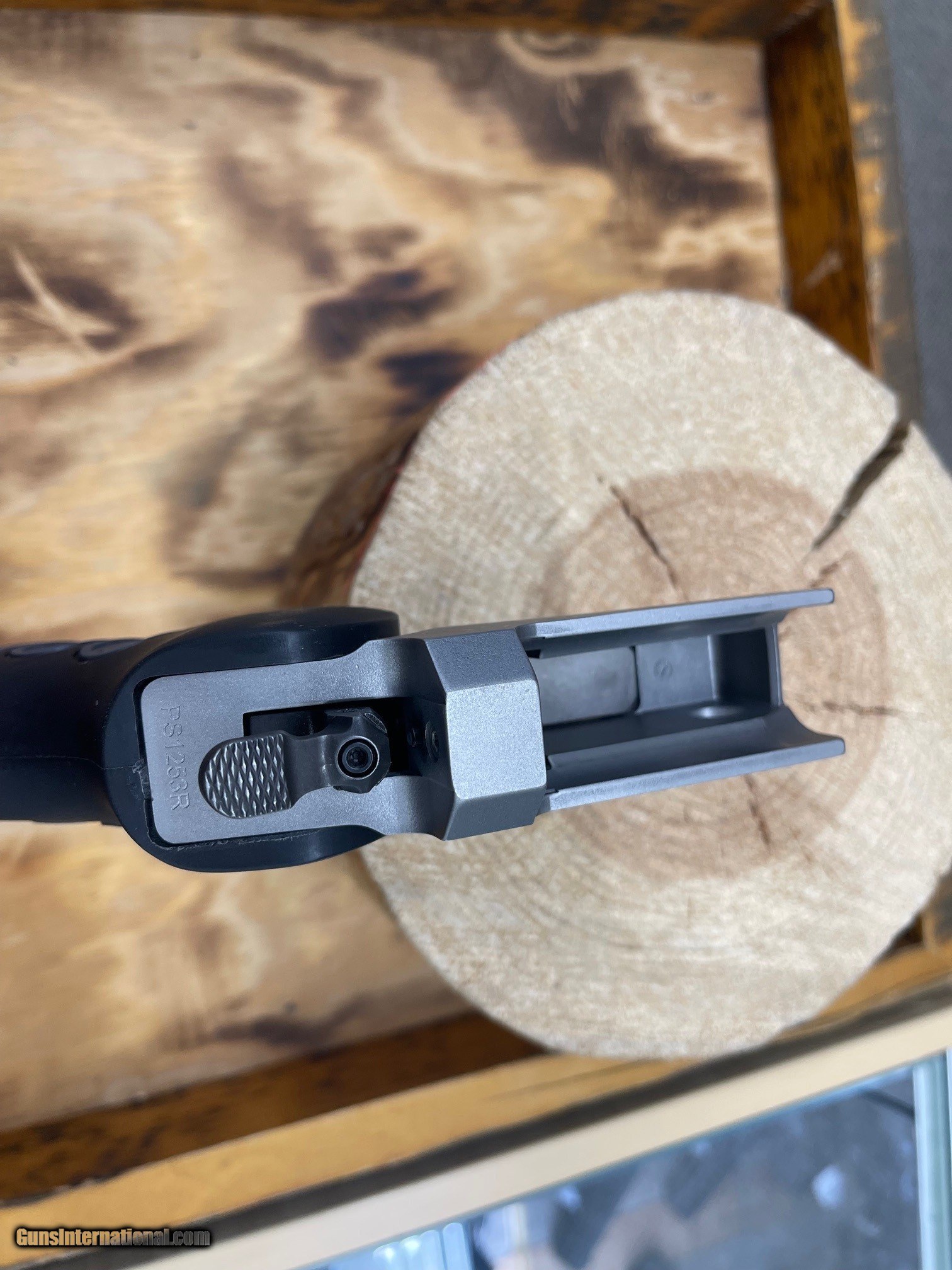 Thompson Center Encore Prohunter Rifle Frame - Stainless/Black