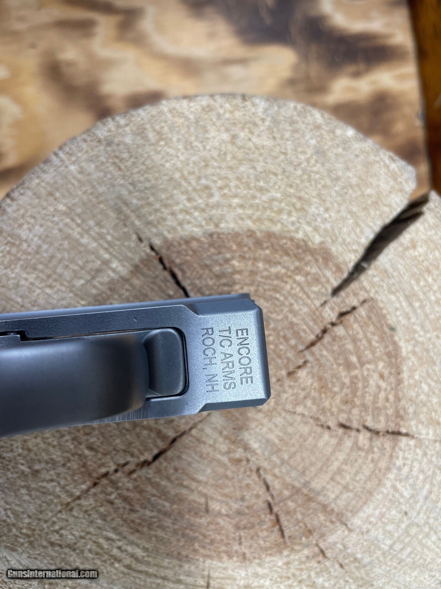 Thompson Center Encore Prohunter Rifle Frame - Stainless/Black