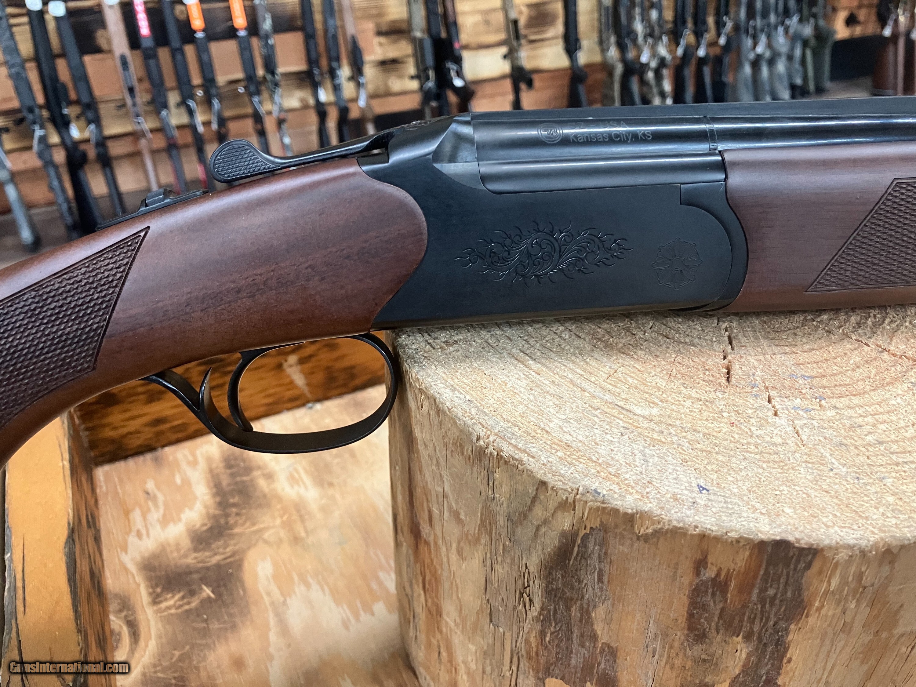 CZ-USA Drake O/U Shotgun - 28 Ga - 2.75" - 28" - Blued/Walnut for sale
