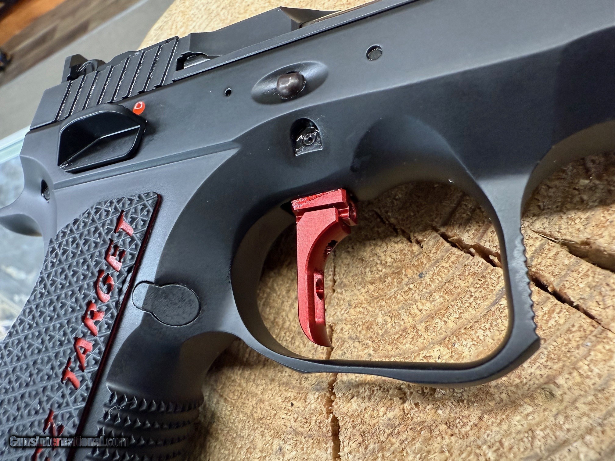 CZ Shadow 2 Target Pistol - 9x19 - 5" - 17+1 - Black/Red for sale