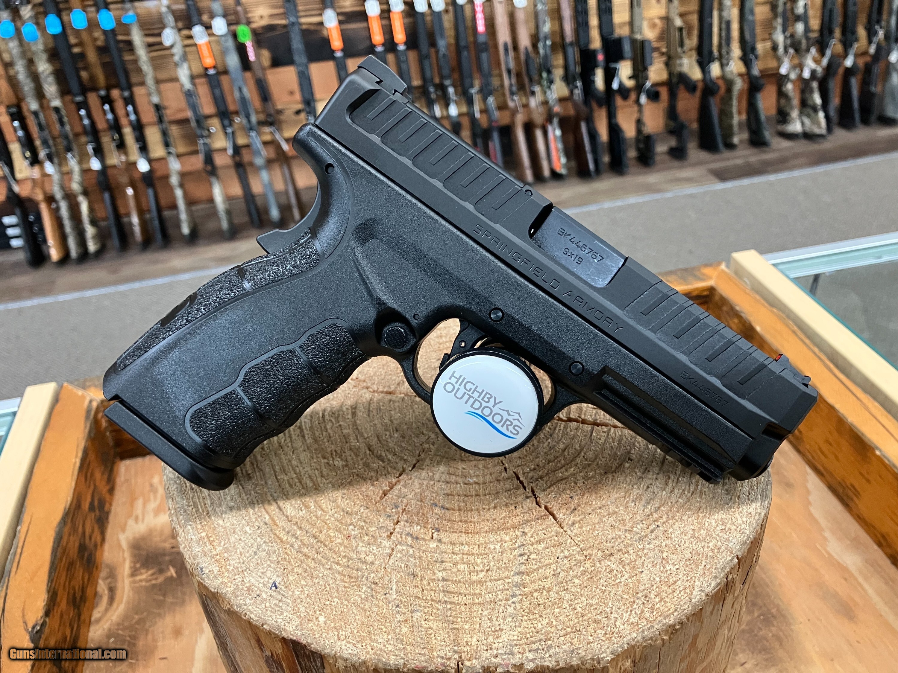 Springfield Armory XD MOD3 Pistol - 9mm - 16+1 - 4" - Black - Optic ...