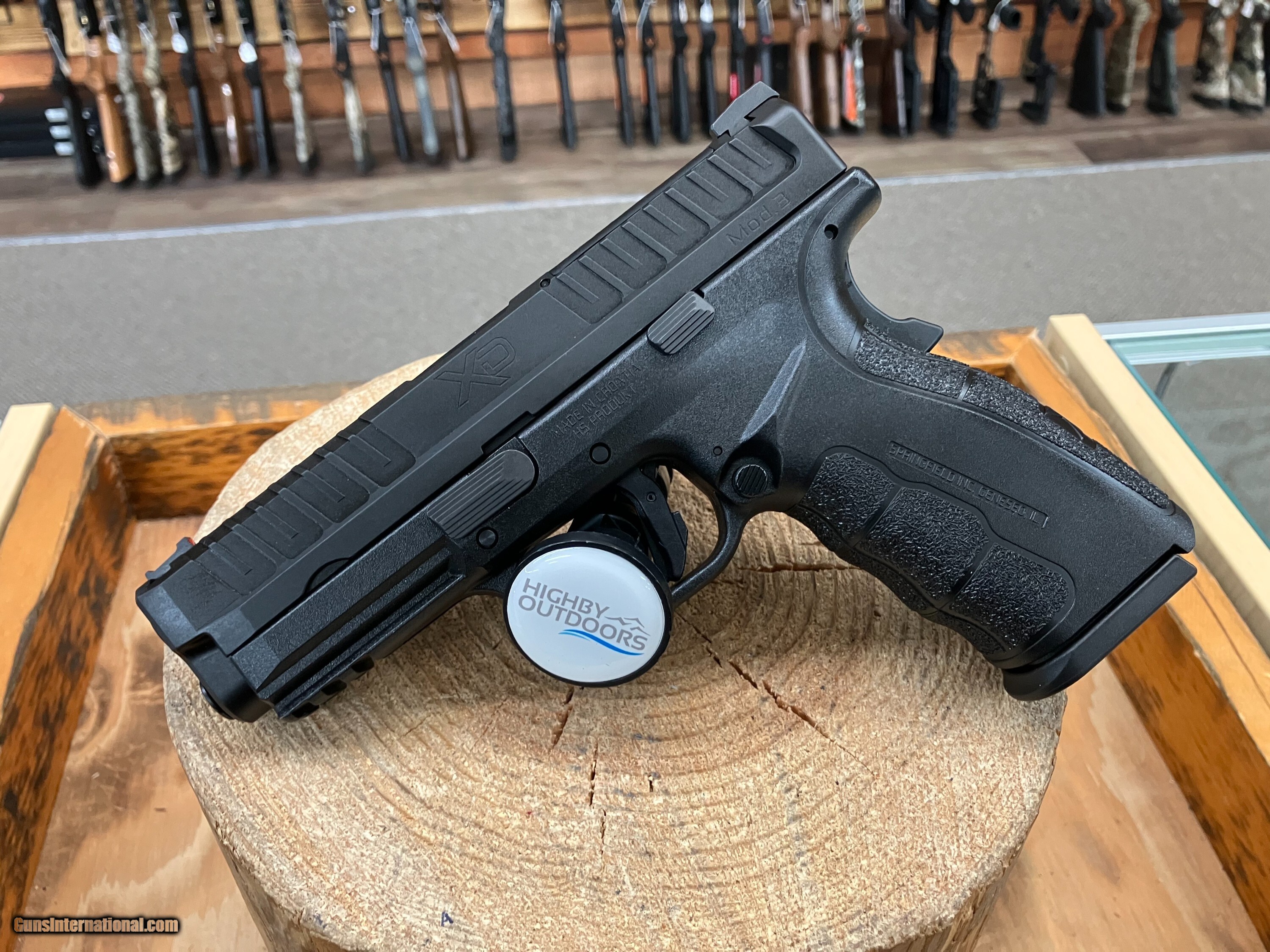 Springfield Armory XD MOD3 Pistol - 9mm - 16+1 - 4" - Black - Optic ...