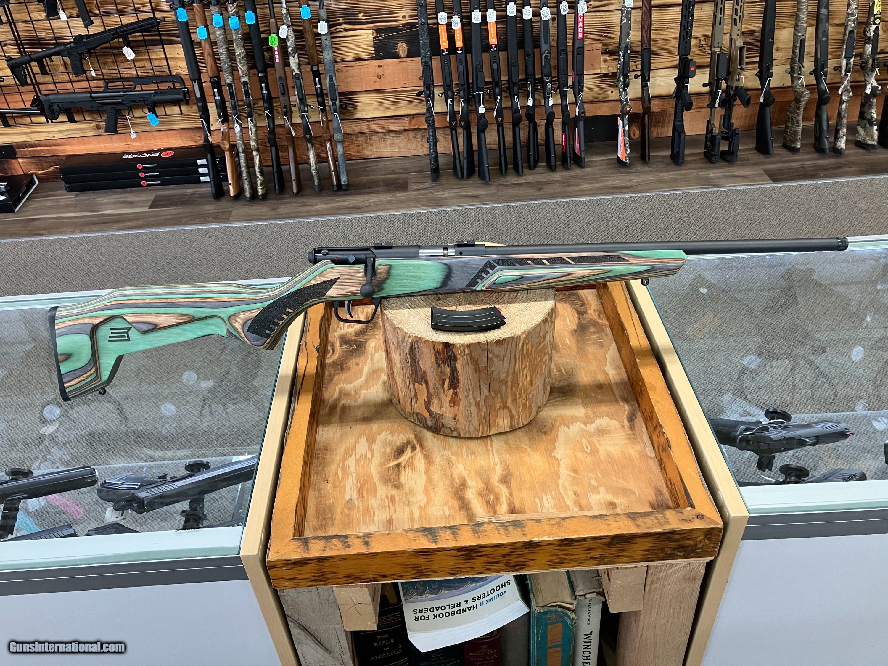 Savage Mark II Minimalist Rifle - 21 Sharp - 10rd - 18" Threaded Barrel ...