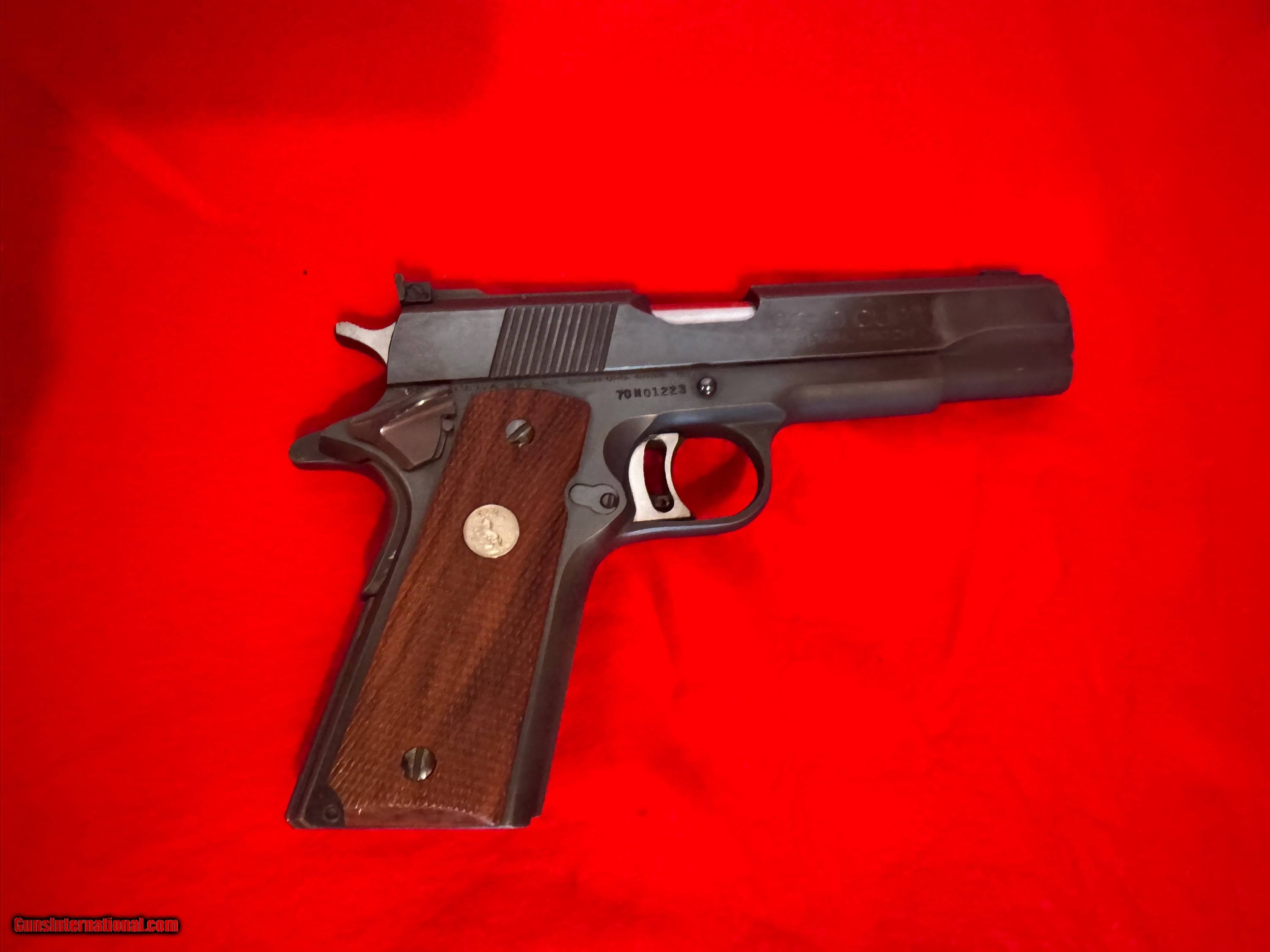 1970 Colt gold cup 1911 National Match for sale