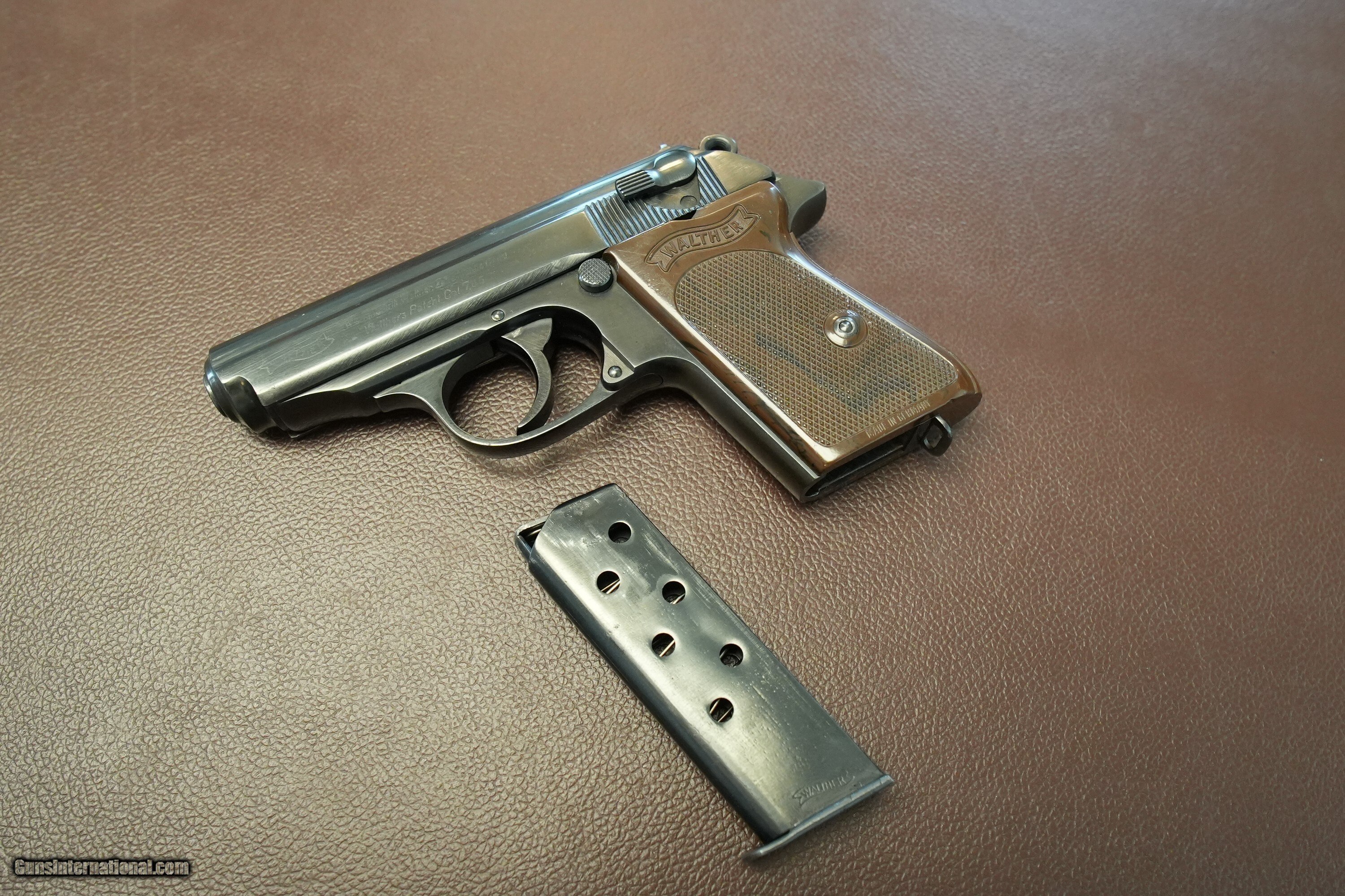 Walther 7.65 Pistol PPK Blue German made for sale