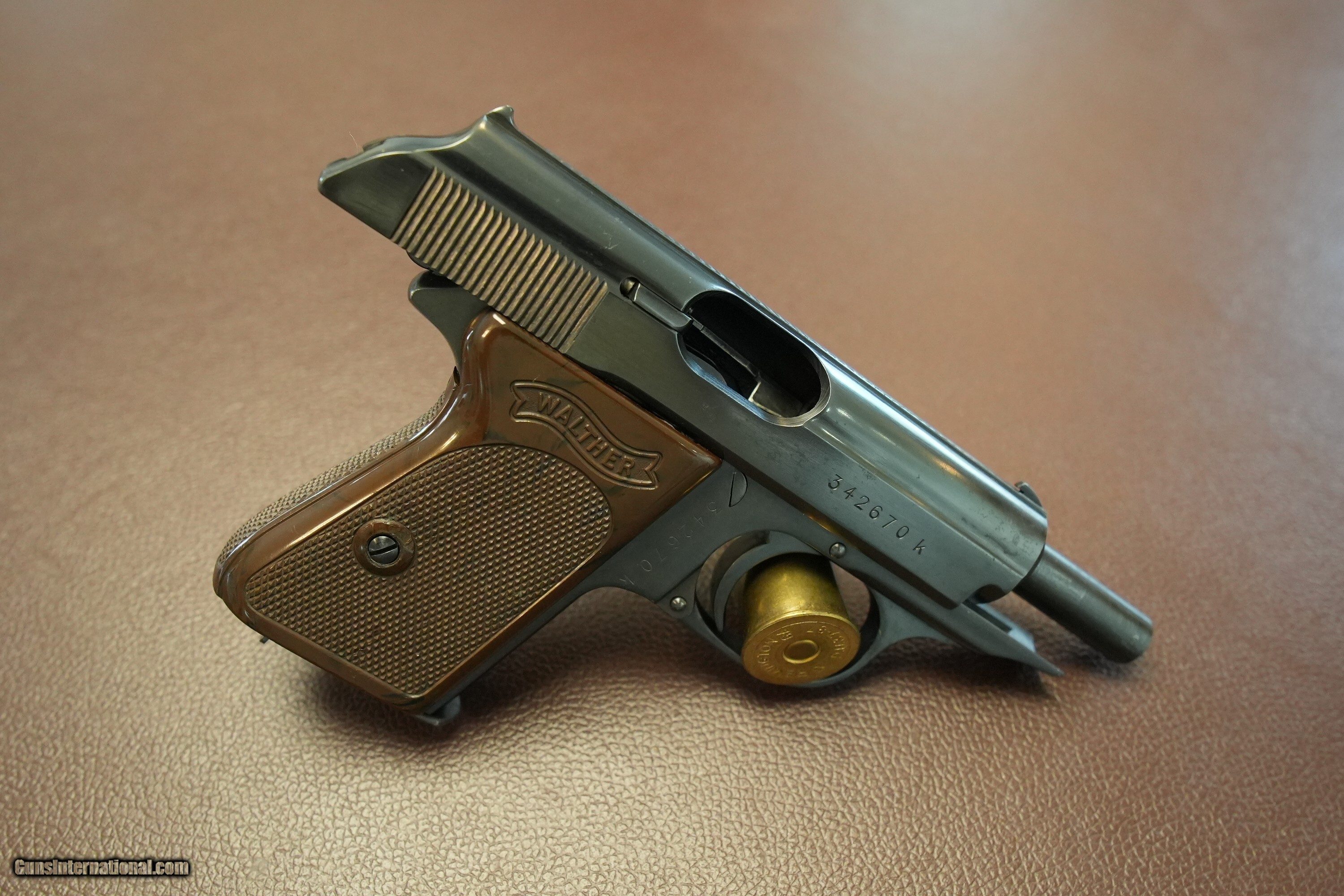 Walther 7.65 Pistol PPK Blue German made for sale