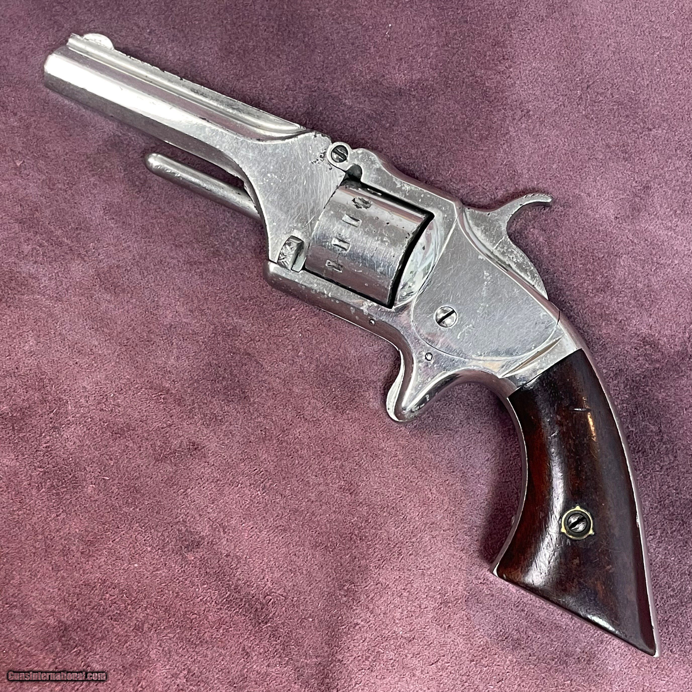 Antique American Standard Tool Co .22 Cal Pocket Revolver Pistol Octagonal