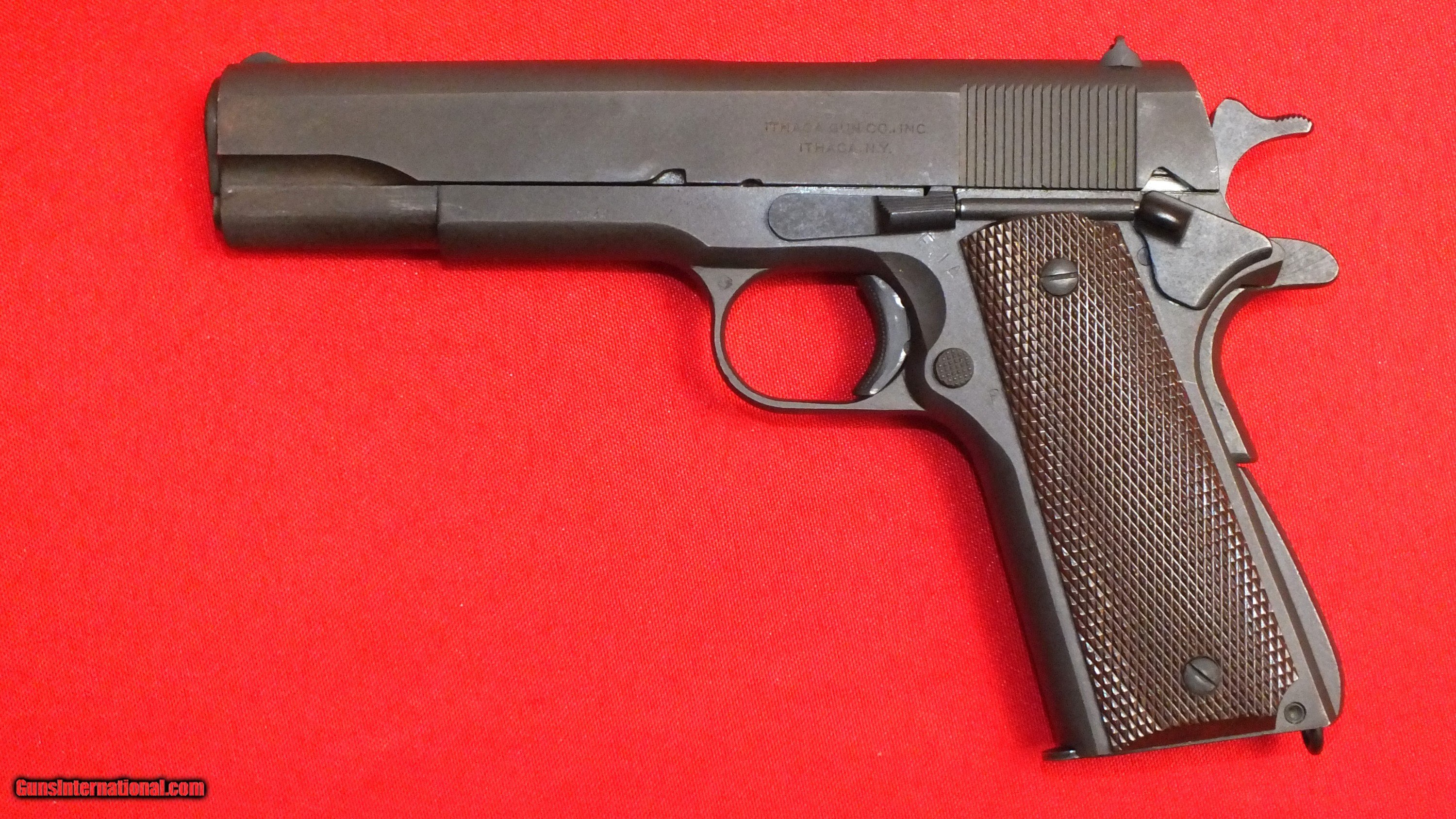 Ithaca M1911 A1 45ACP Very Nice Stamped U.S. Property / U.S. Army ...