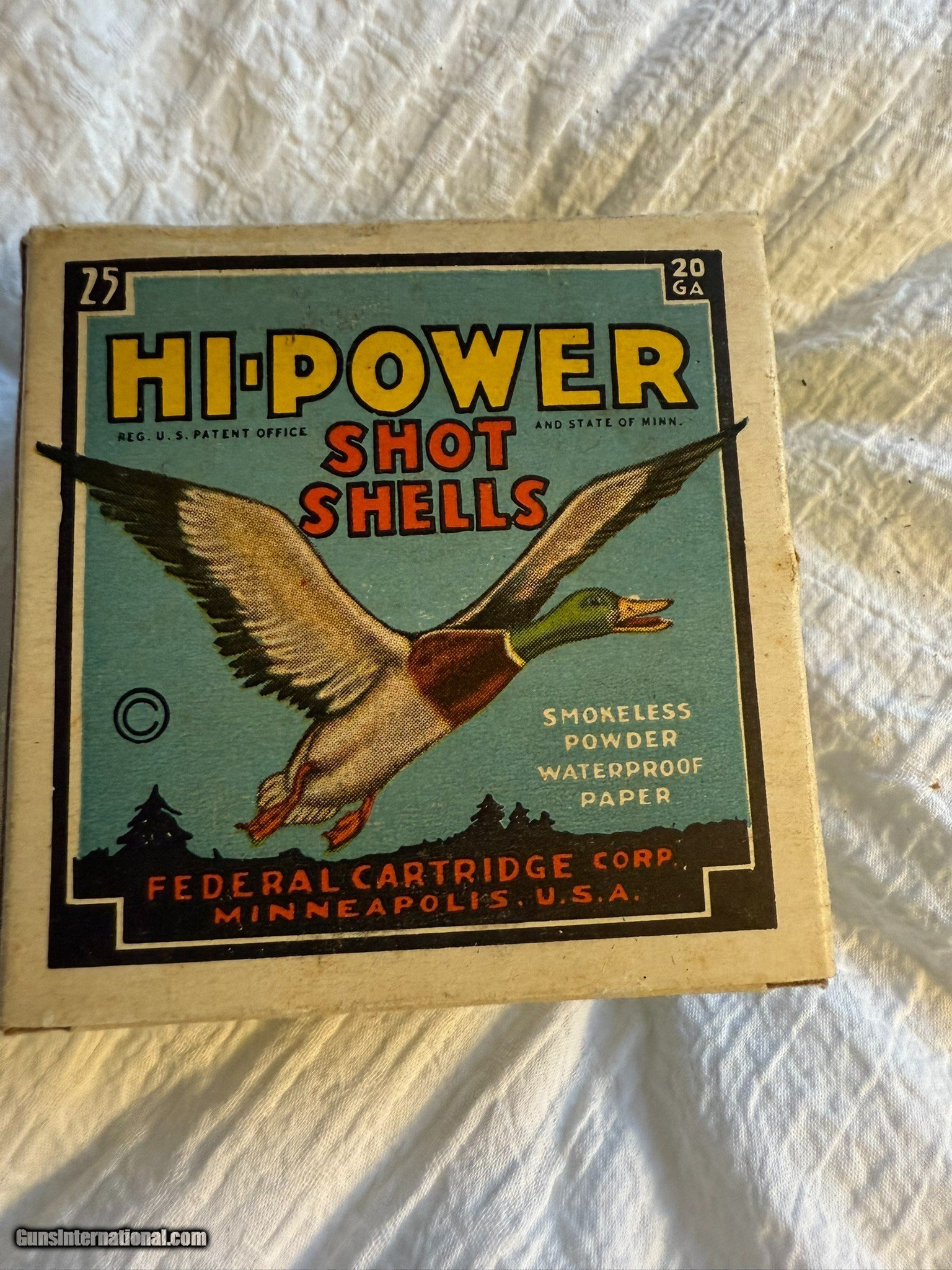 Vintage Hi-Power shot shells 20 gauge