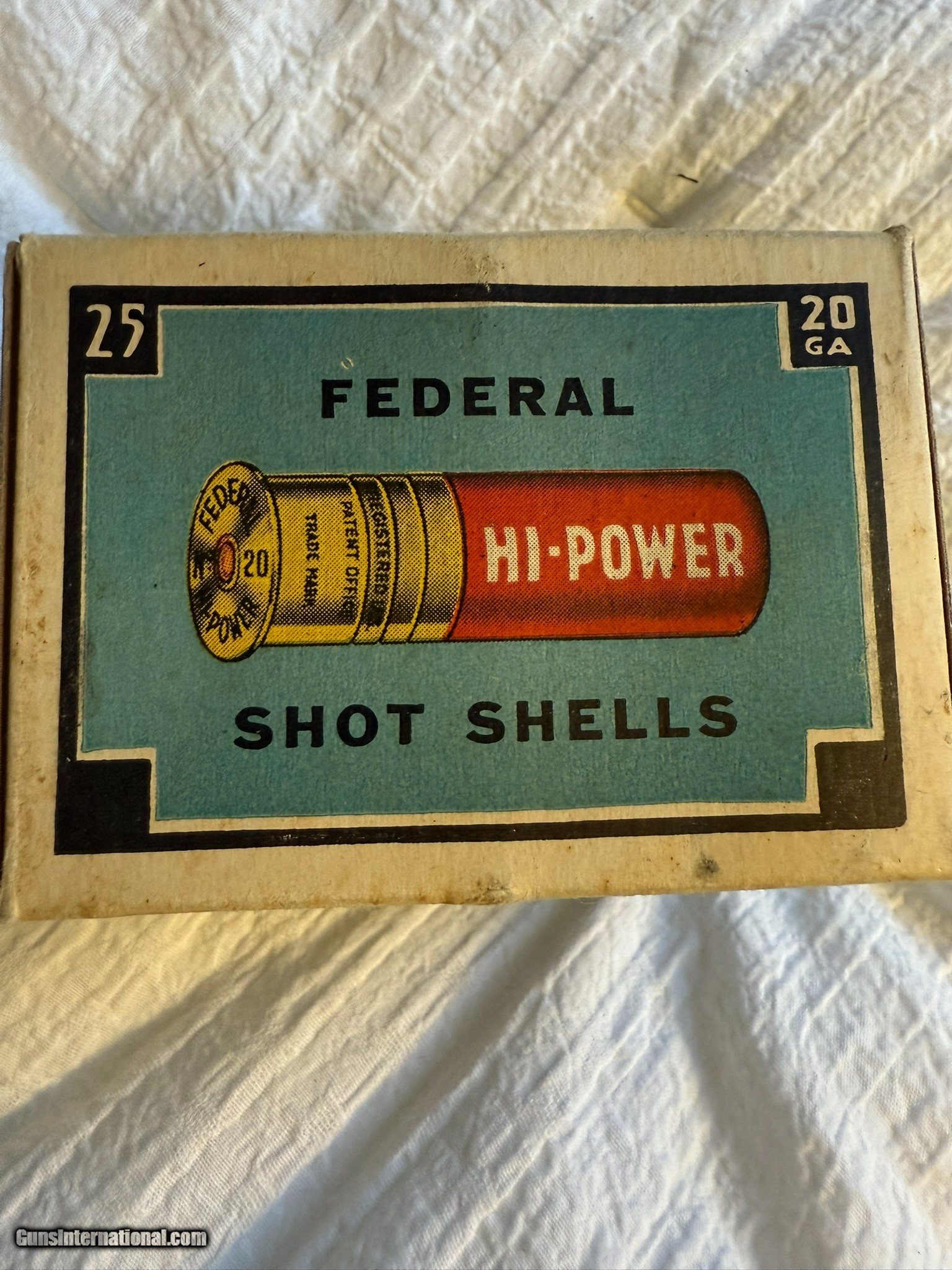 Vintage Hi-Power shot shells 20 gauge