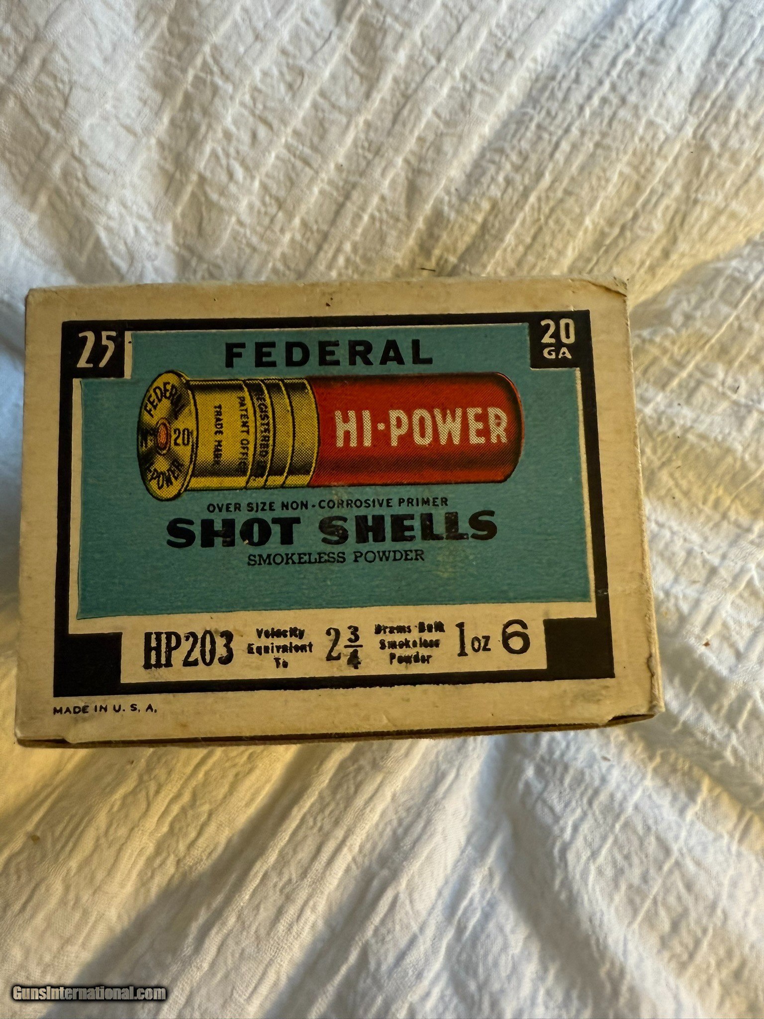 Vintage Hi-Power shot shells 20 gauge