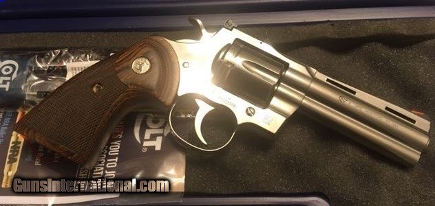 2020 Colt Python Stainless 4'' NIB Free Shipping