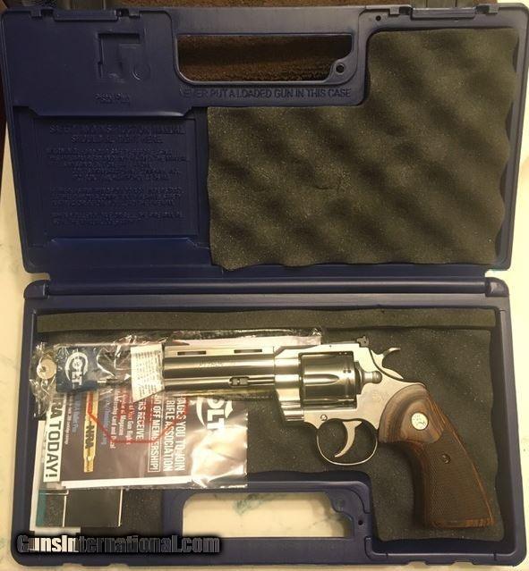 2020 Colt Python Stainless 4'' NIB Free Shipping