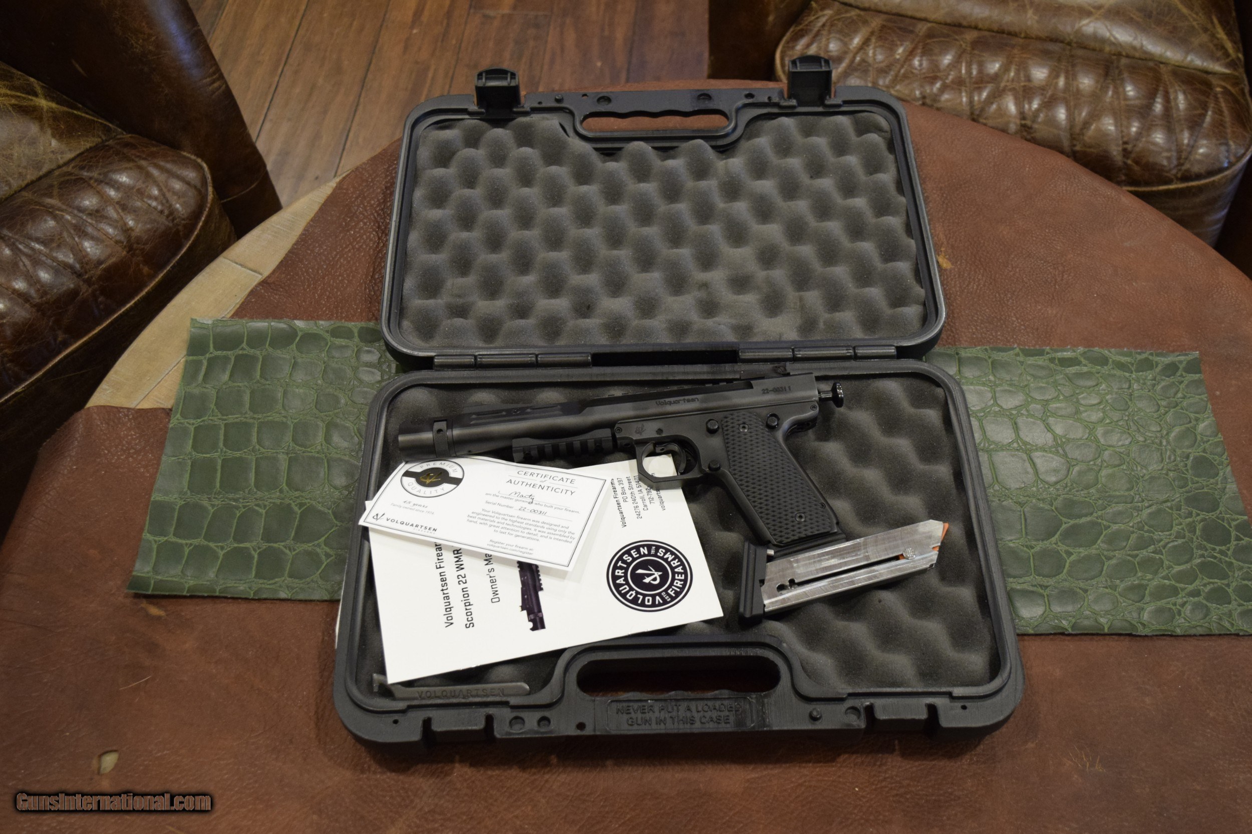 Pre-Owned - Volquartsen Scorpion Single 22 WMR 6.25" Handgun