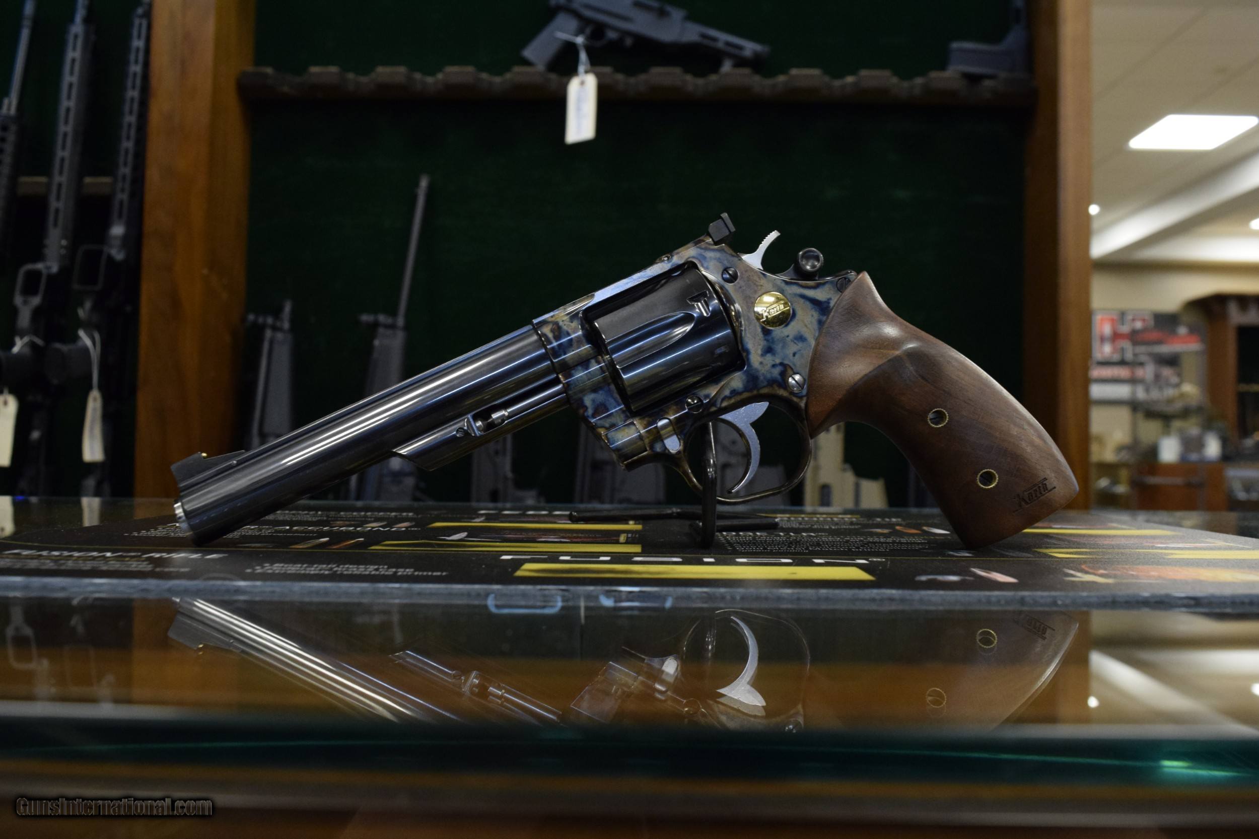 Nighthawk Korth Mongoose Vintage Single / Double 357 Magnum 6'' Revolver