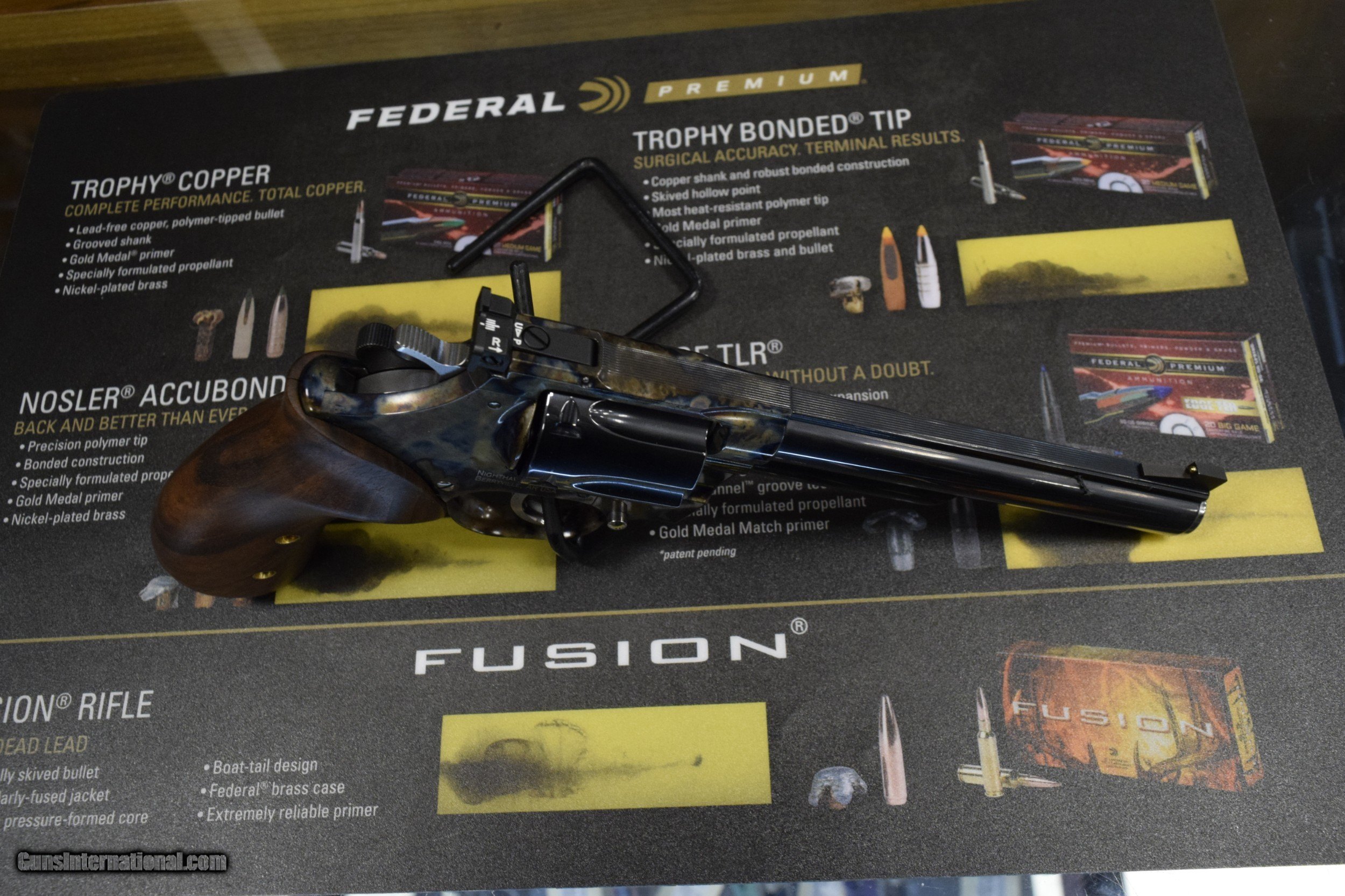 Nighthawk Korth Mongoose Vintage Single / Double 357 Magnum 6'' Revolver