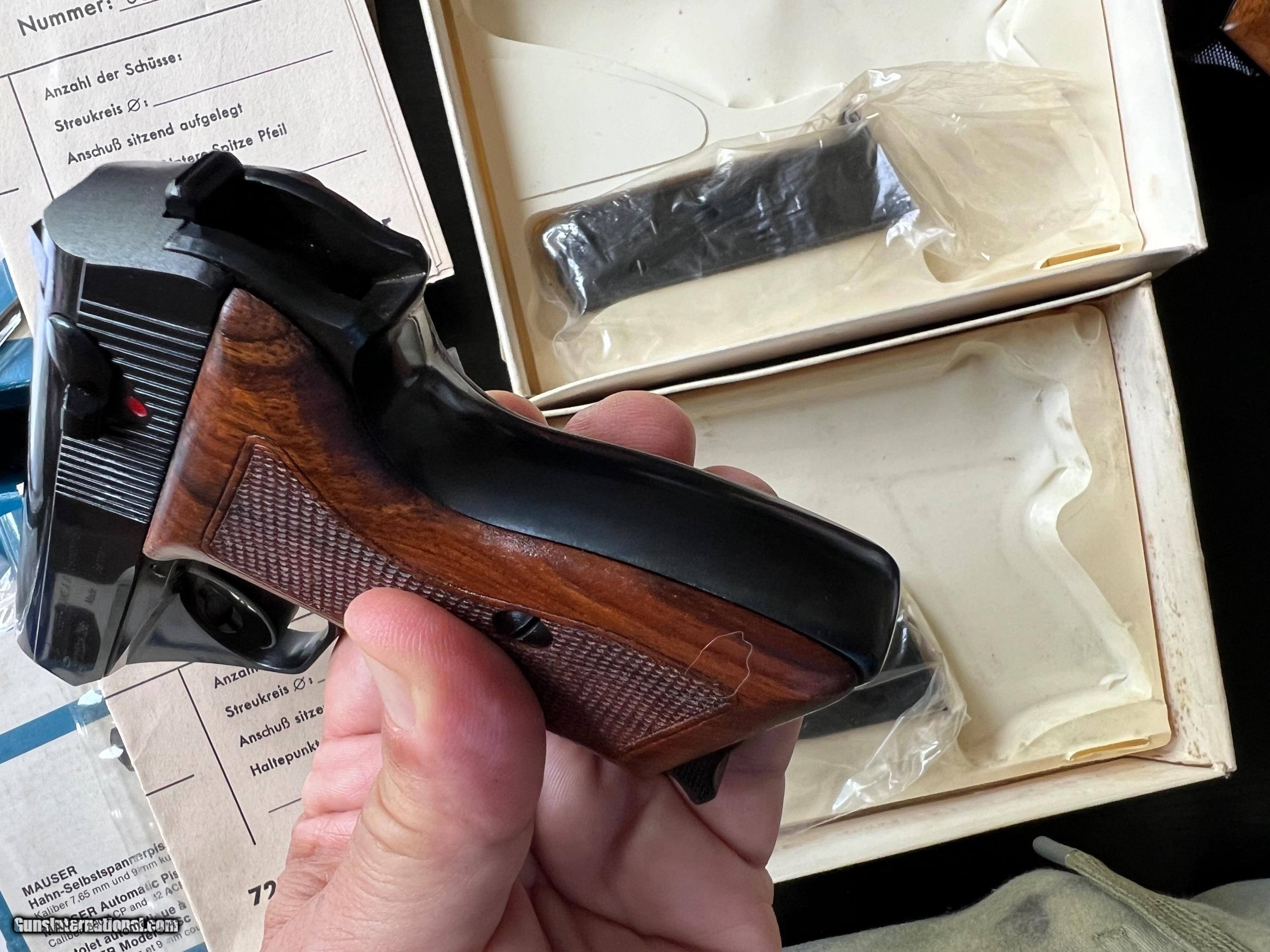 RARE MAUSER HSC PROTOTYPE PISTOLS SN 8 CONSECUTIVE for sale