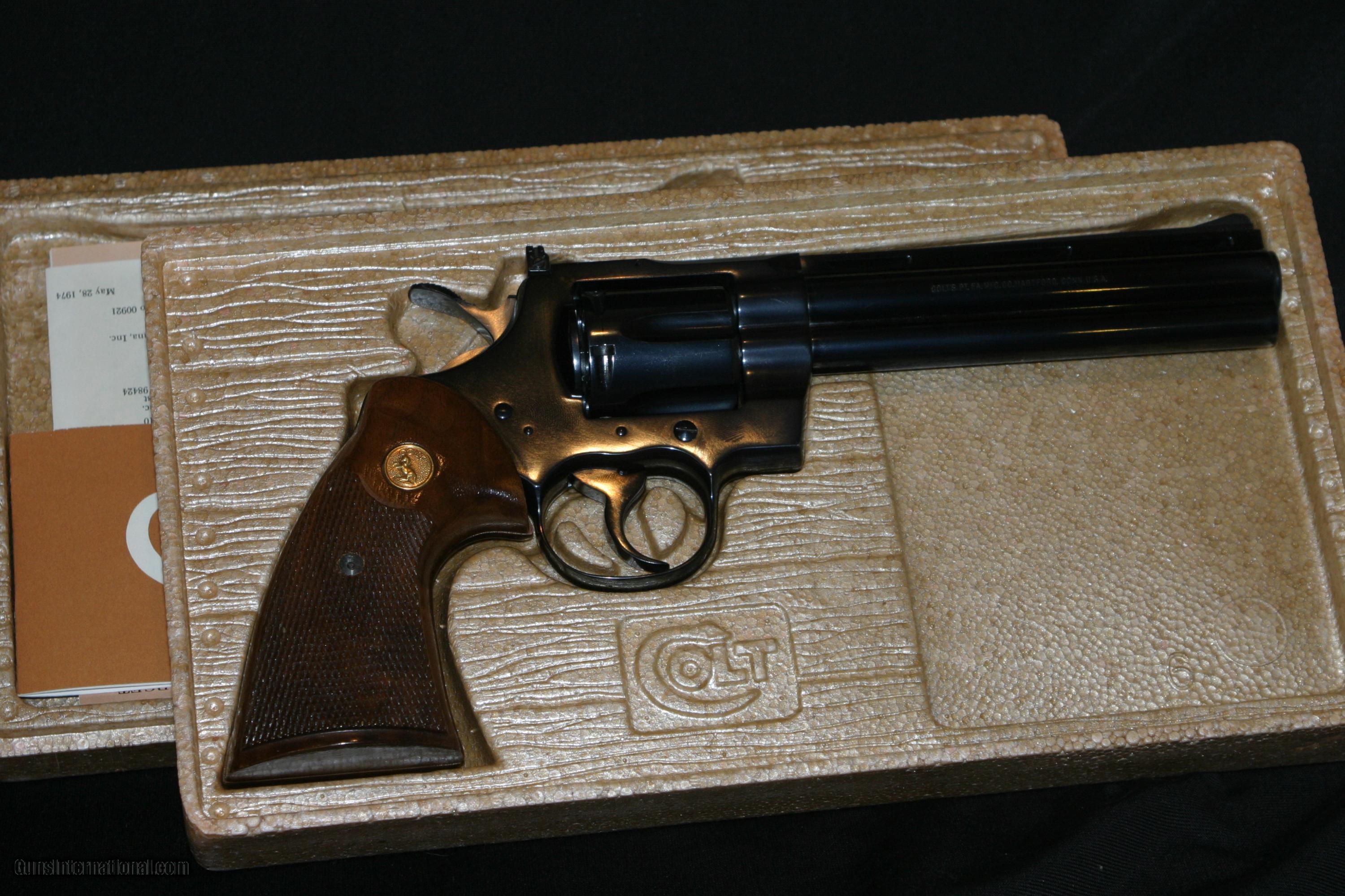 COLT PYTHON 6" BLUE